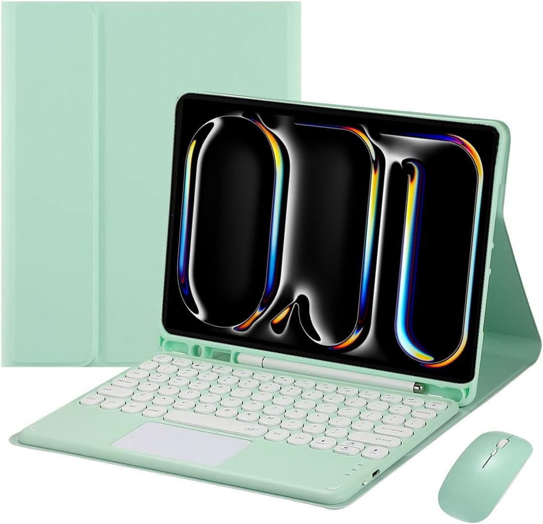 Touch Keyboard Case for iPad Pro 13 Inch 2024 M4 (7th Generation), with ...