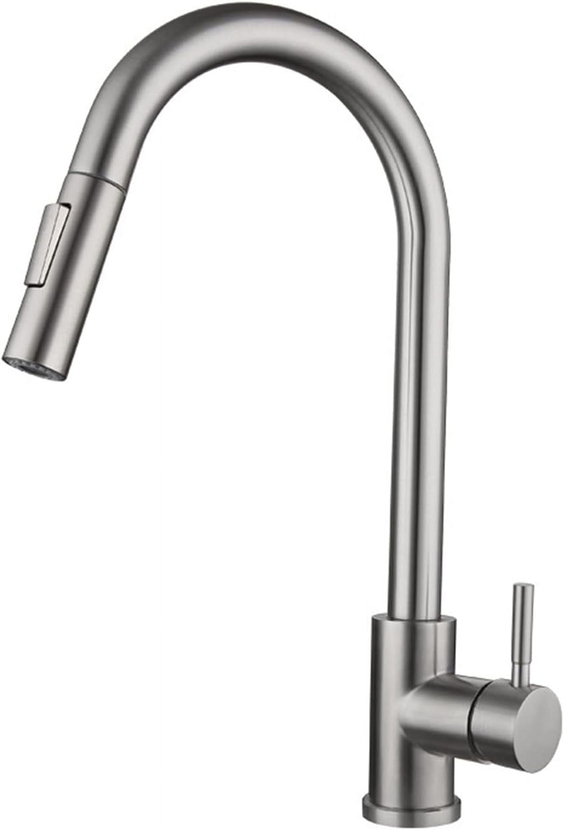 Touch on Kitchen Faucet with Pull Down Sprayer, Sensor Kitchen Sink ...