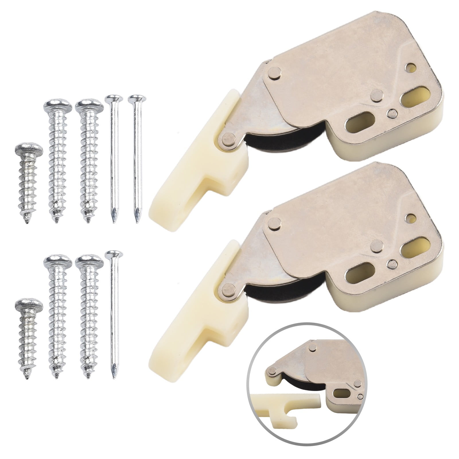 Touch Latch Automatic Spring Push Catch Bounce Lock for Cabinet ...