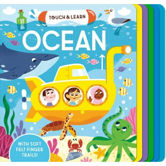 Touch & Learn: Touch & Learn: Ocean: With Colorful Felt to Touch and ...