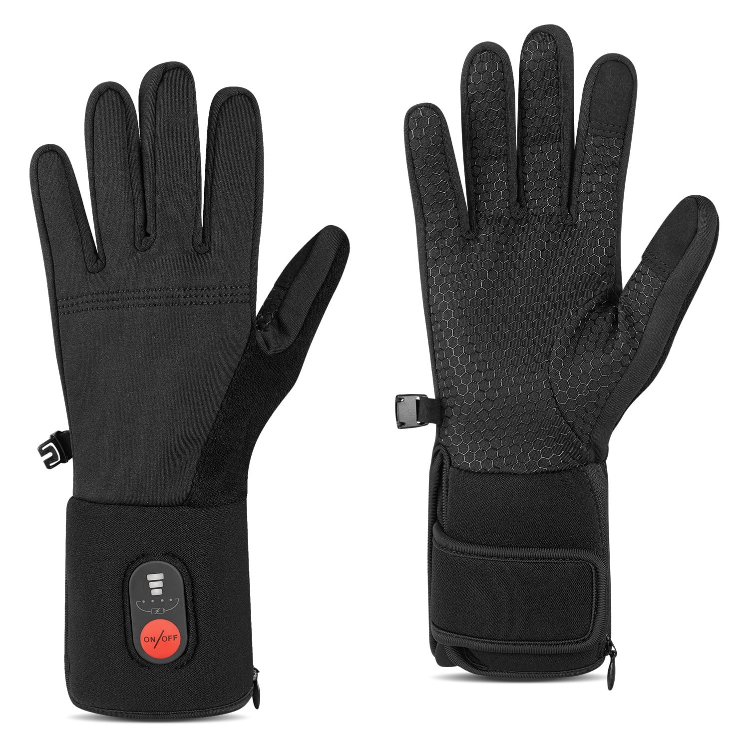 Touch Liners Heated Gloves for Men Women Hand Warmer Rechargeable ...