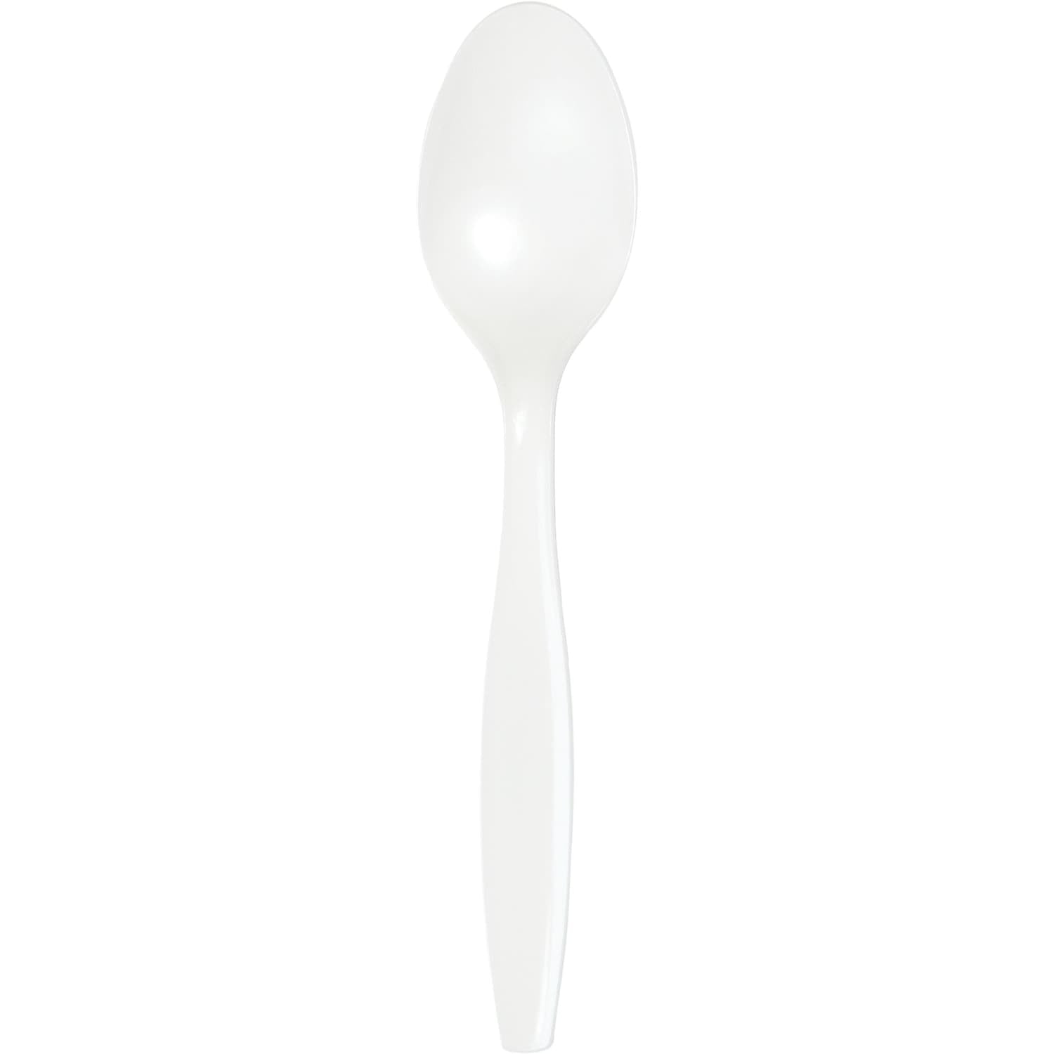 Touch of Color White Plastic Spoons 24 Pack 10550 - Walmart.com