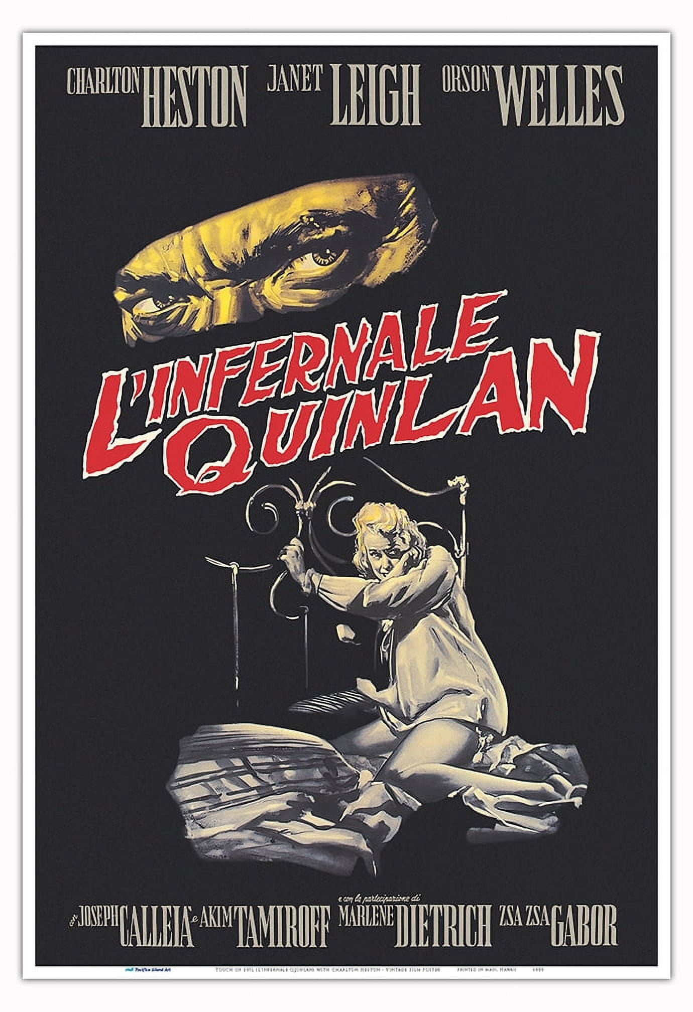 Touch Of Evil (L’infernale Quinlan) - with Charlton Heston, Janet Leigh ...