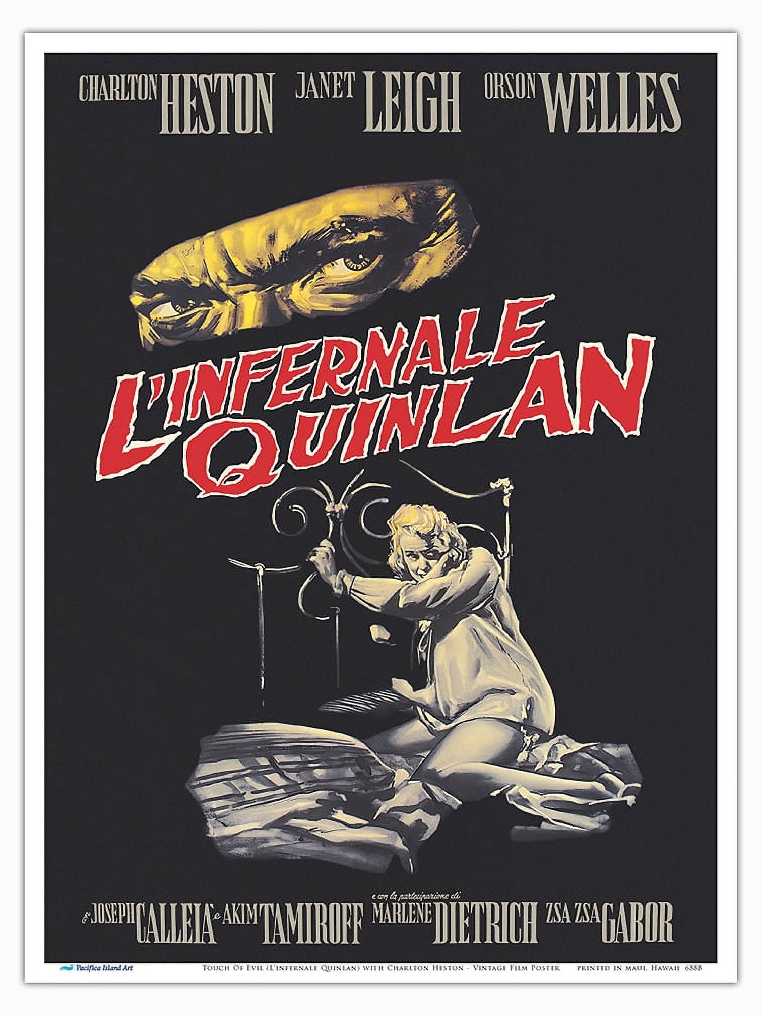 Touch Of Evil (L’infernale Quinlan) - with Charlton Heston, Janet Leigh ...
