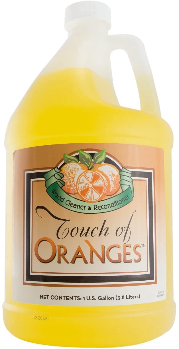 Touch Of Oranges Wood Cleaner and Polish Spray Real Orange Oil Luster ...