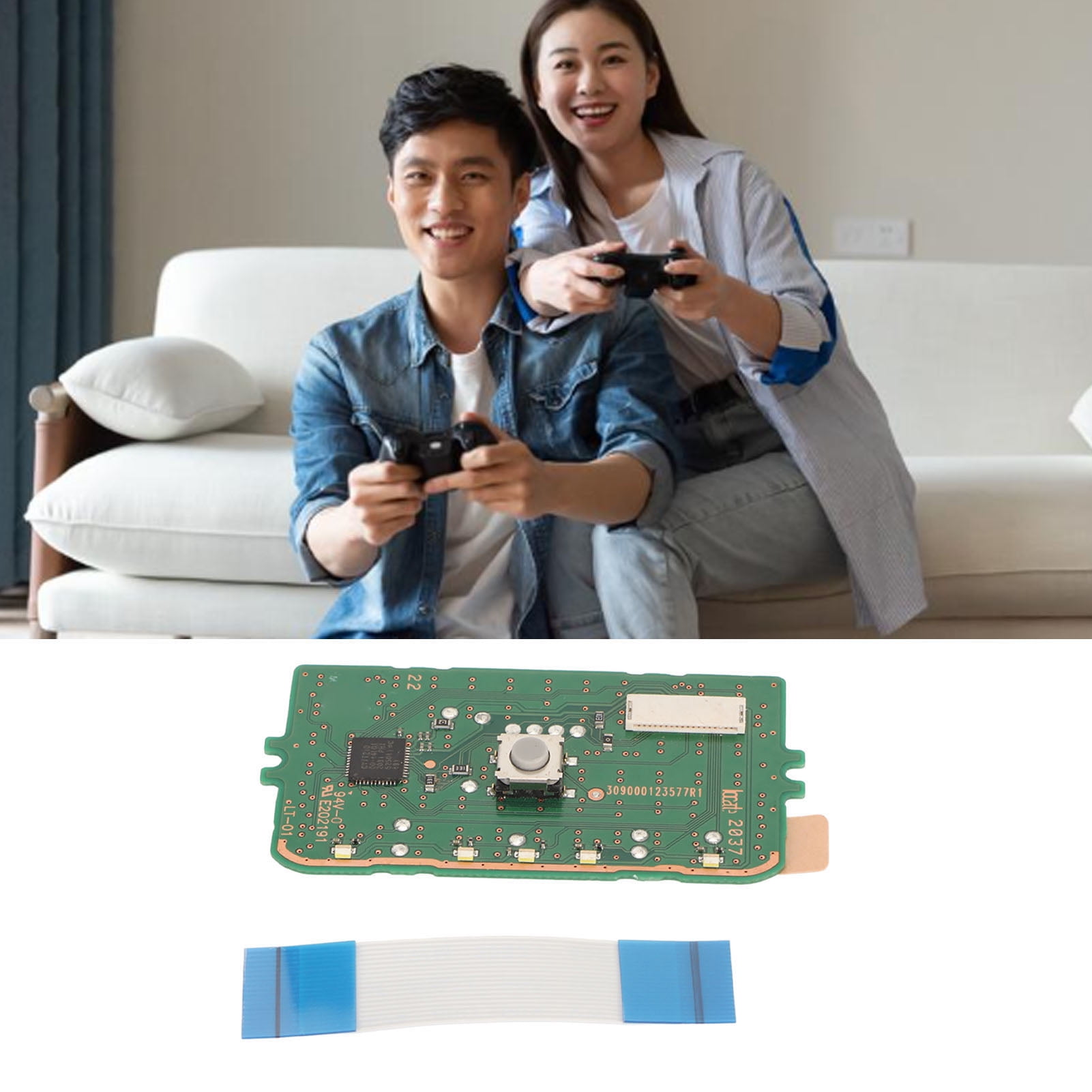 Touch Pad Board For PS5 Controller, Touch Pad PCB Board With Connection ...
