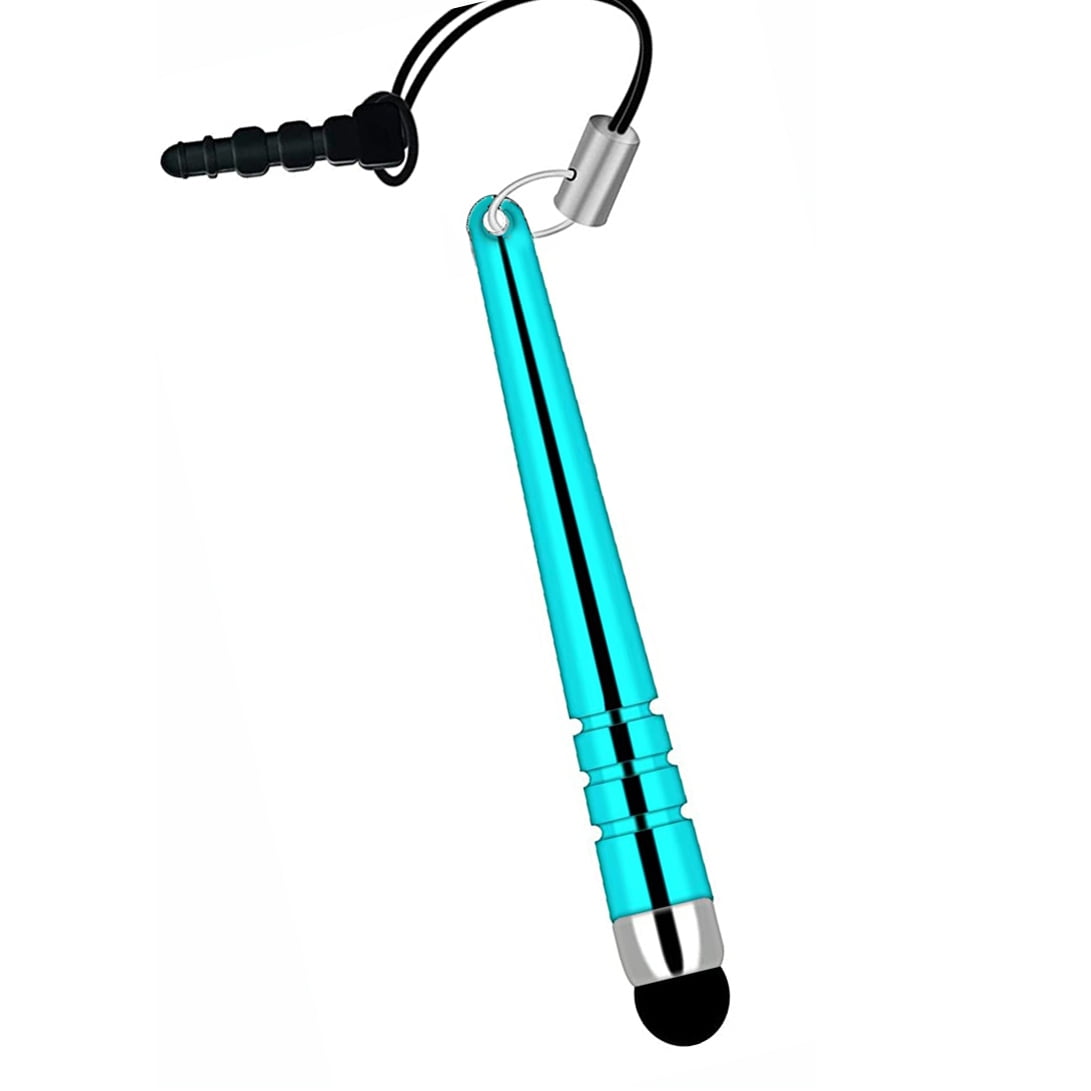 Touch Pen Blue Stylus for Samsung Galaxy S24 FE - Aluminum Compact for ...