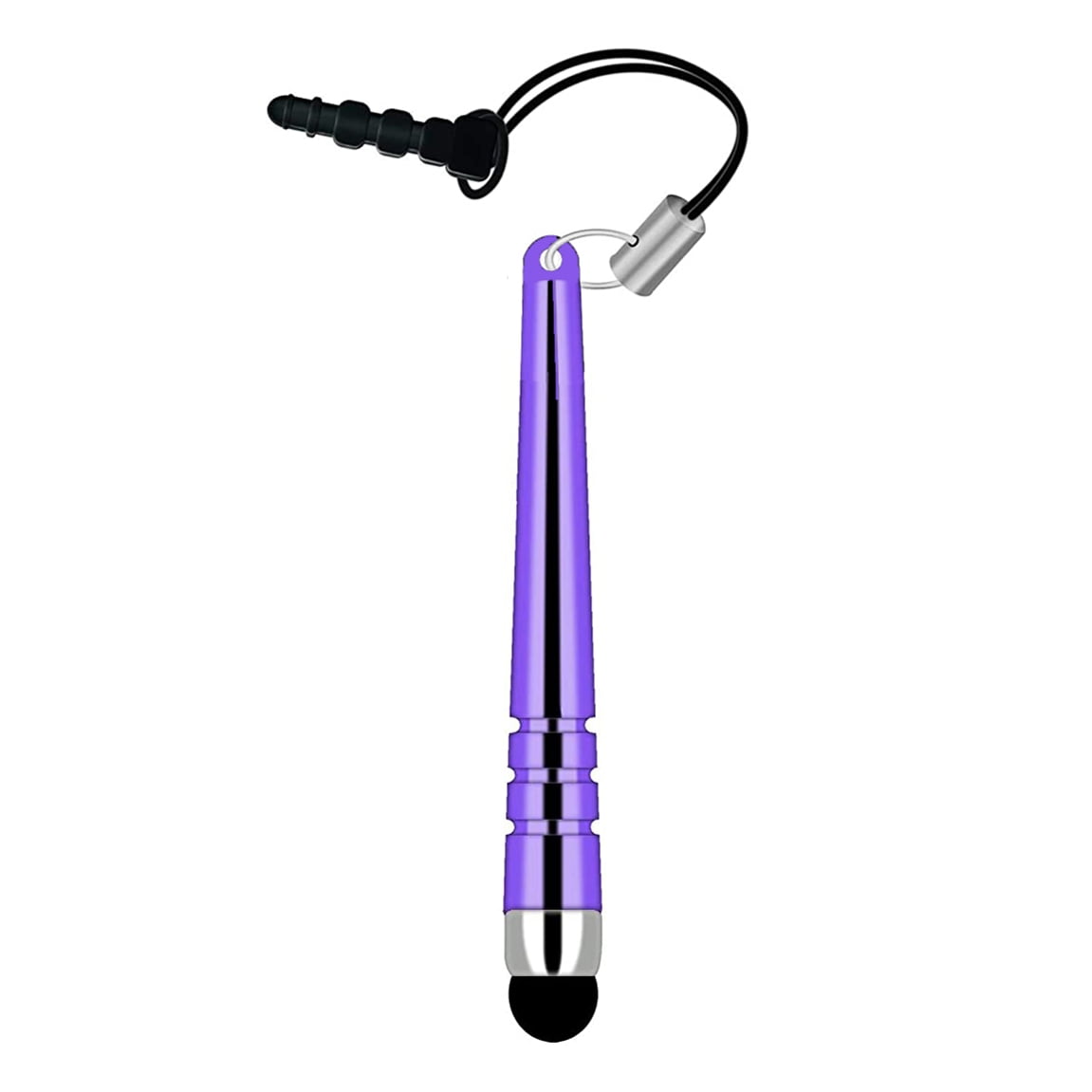 Touch Pen Purple Stylus for iPhone 15/Pro/Max/Plus - Aluminum Compact ...