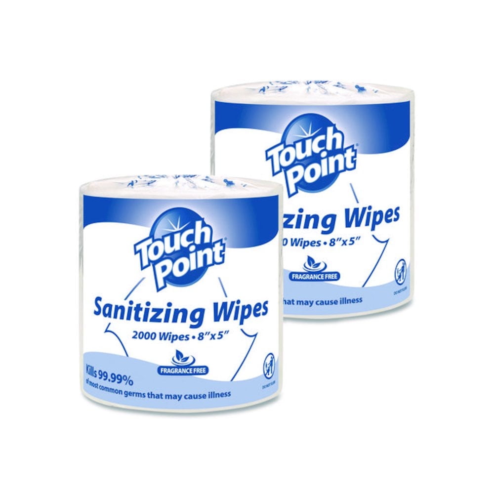 Hospeco WS2000FF Hand Sanitizing Wipes Refill, 5 X 8, Fragrance Free ...