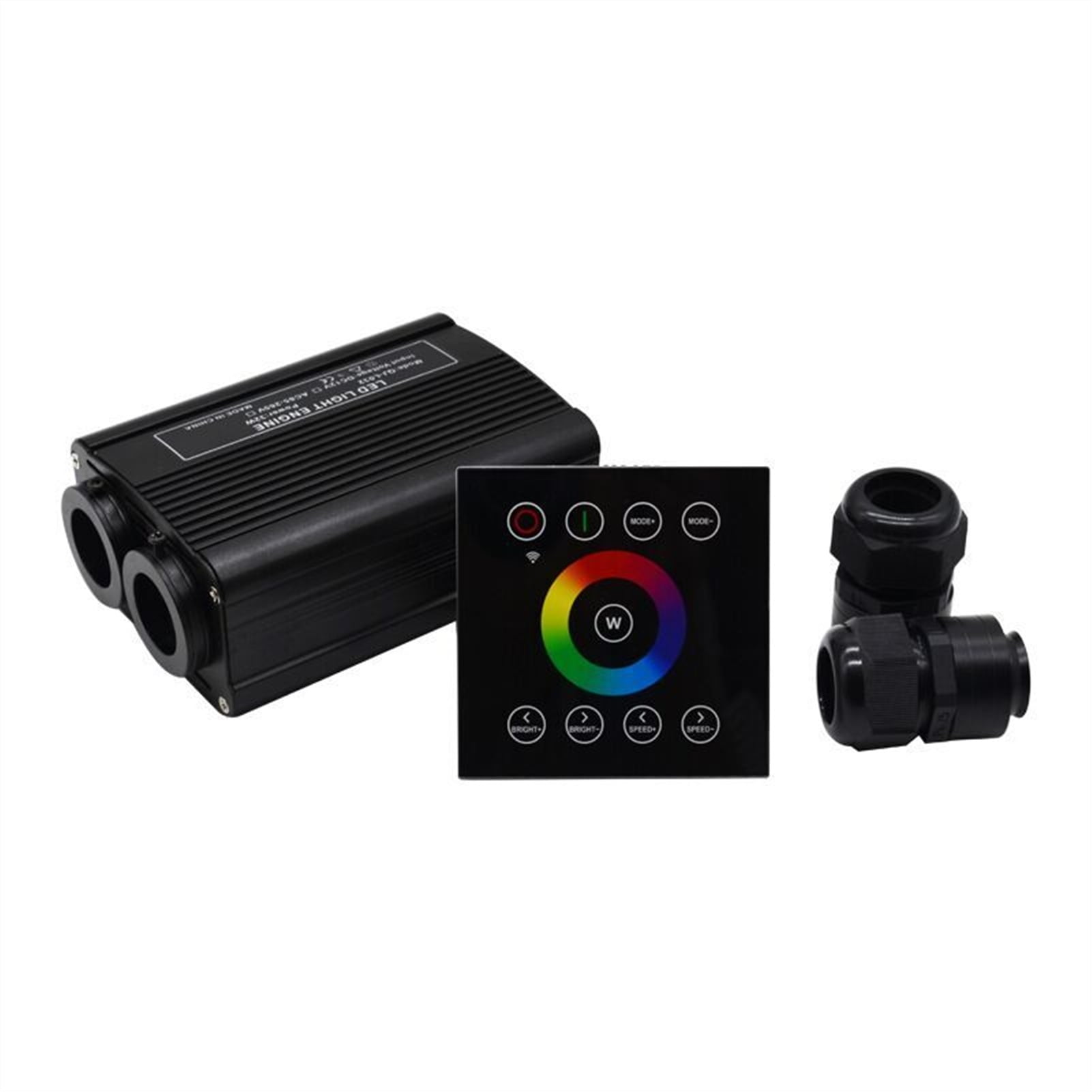 Touch Remote Controller 32W RGBW LED Fiber Optic Light Engine Driver ...