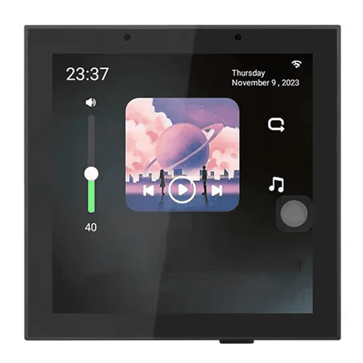 Touch Screen 4 Inch Android 11 Smart Home Audio System Voice Control ...