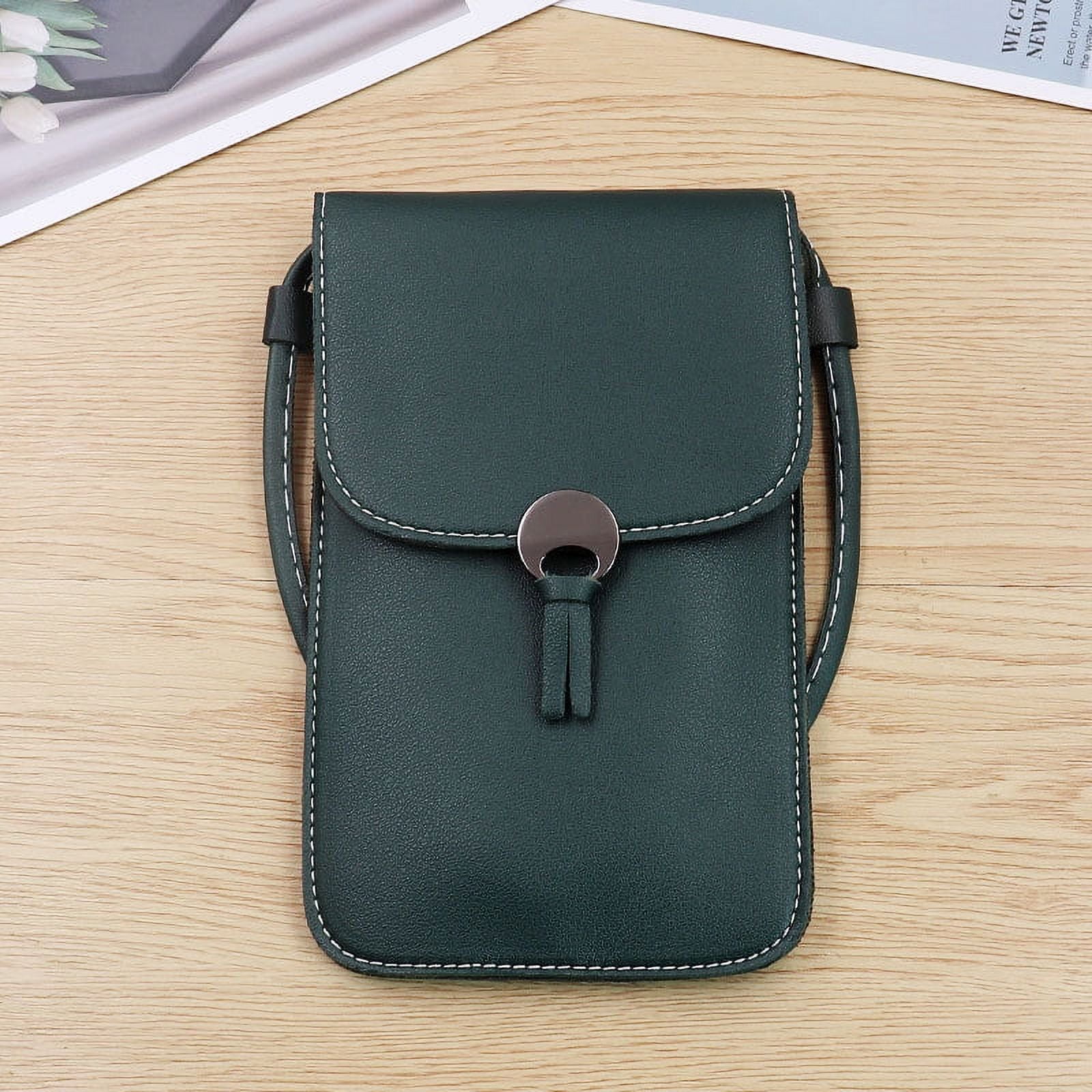 Touch Screen Cell Phone Storage Pouch Lightweight Leather Phone Purse ...