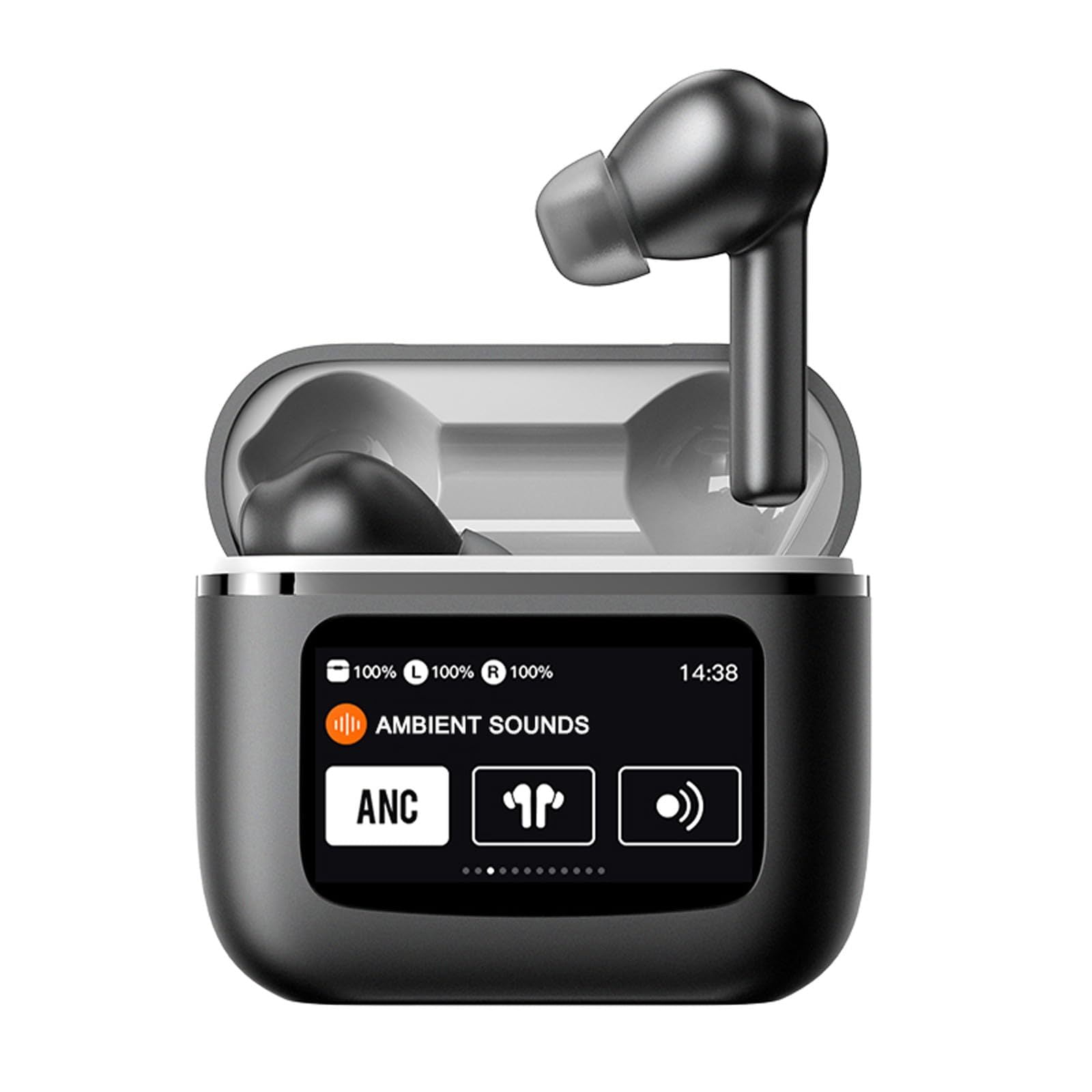 Touch Screen Earbuds Wireless Bluetooth Earphones 5.4 Waterproof ...