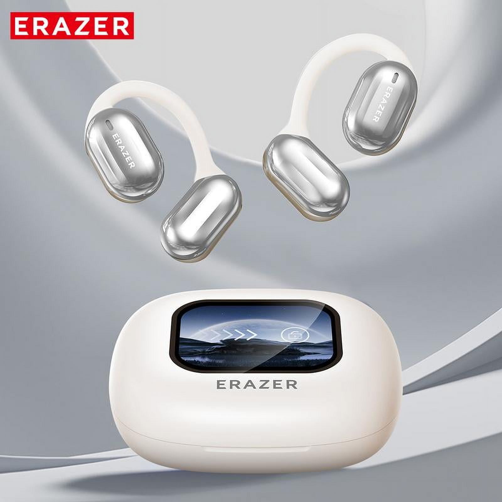 Touch Screen Earphone Bluetooth 5.4 Wireless Headphones Noise Canceling ...