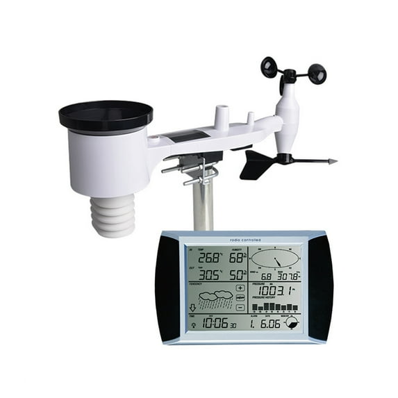 Touch Screen Home Weather Station Small Mini Weather Forecast Machine ...