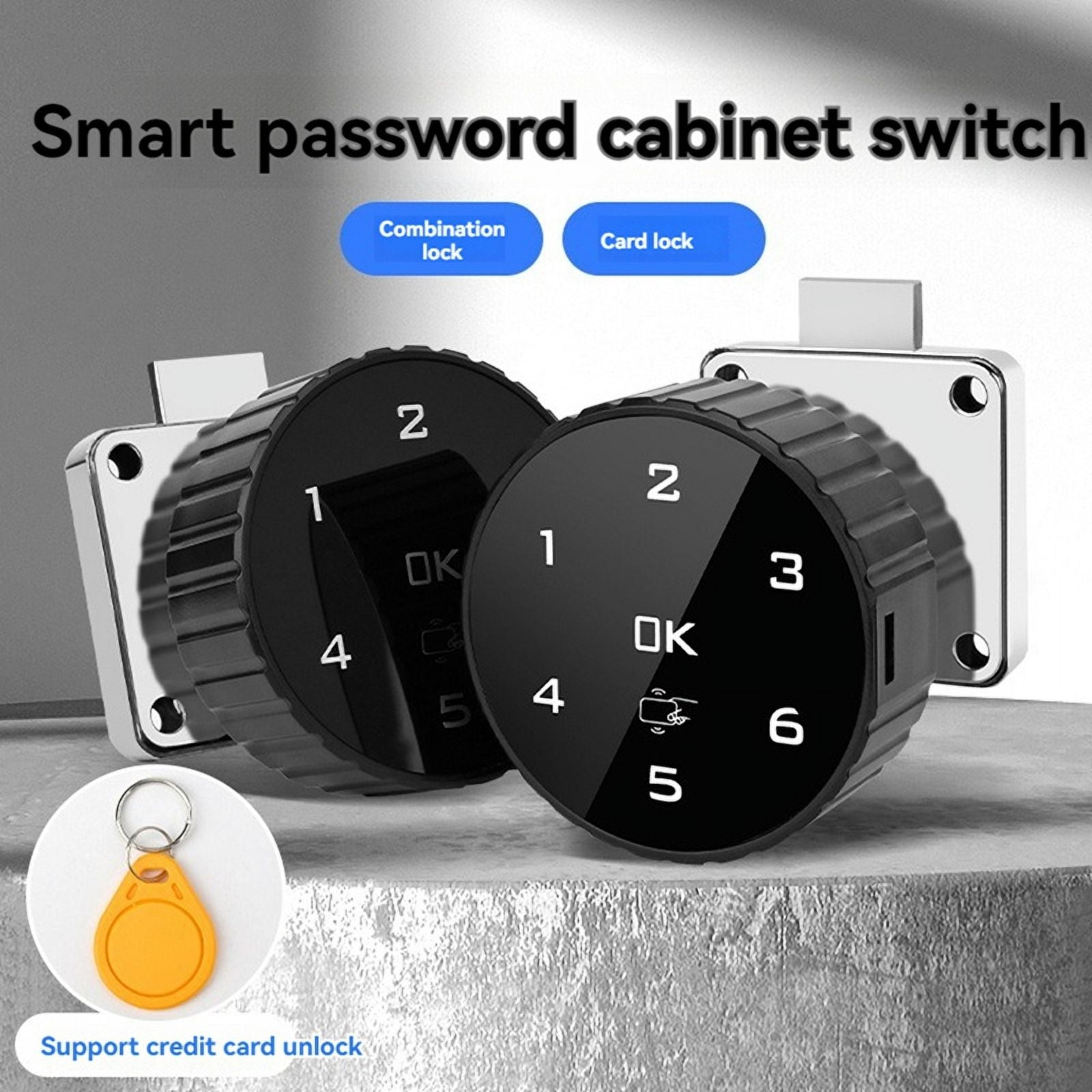Touch Screen Password Lock for Cabinet Mailbox File Sauna Drawer School ...