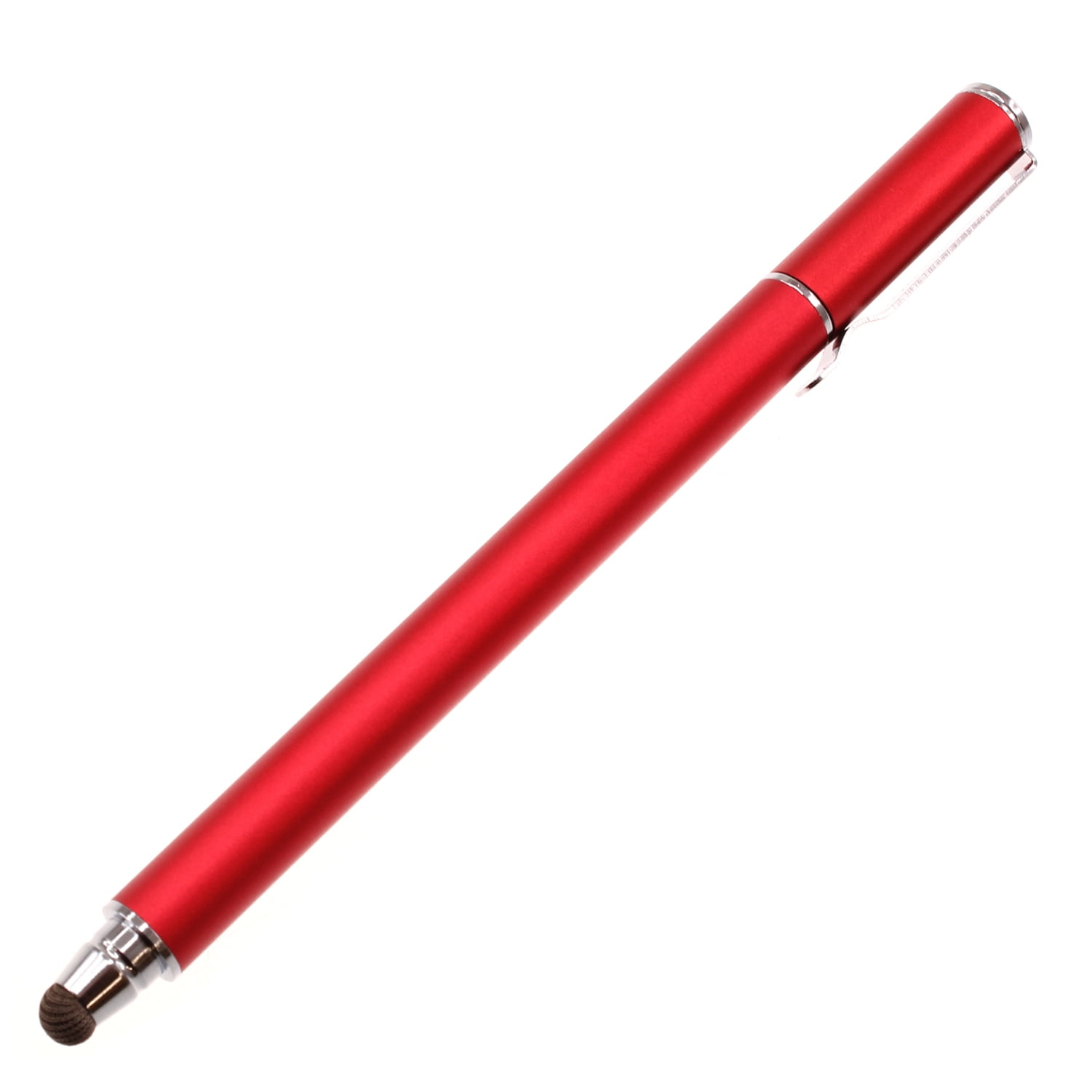 Touch Screen Pen Red Stylus for iPhone 13 Mini - Fiber Tip Aluminum ...