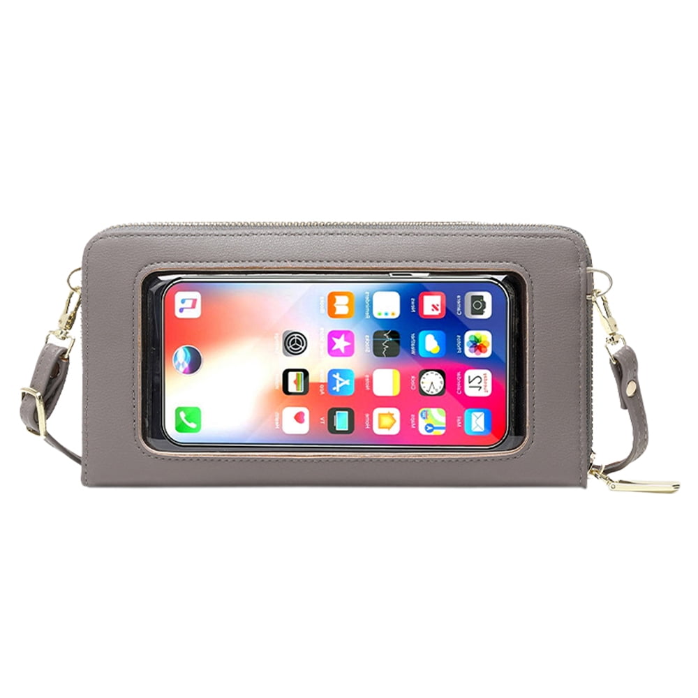 Touch Screen Phone Bag, Clear Phone Pouch, Multifunctional Crossbody ...