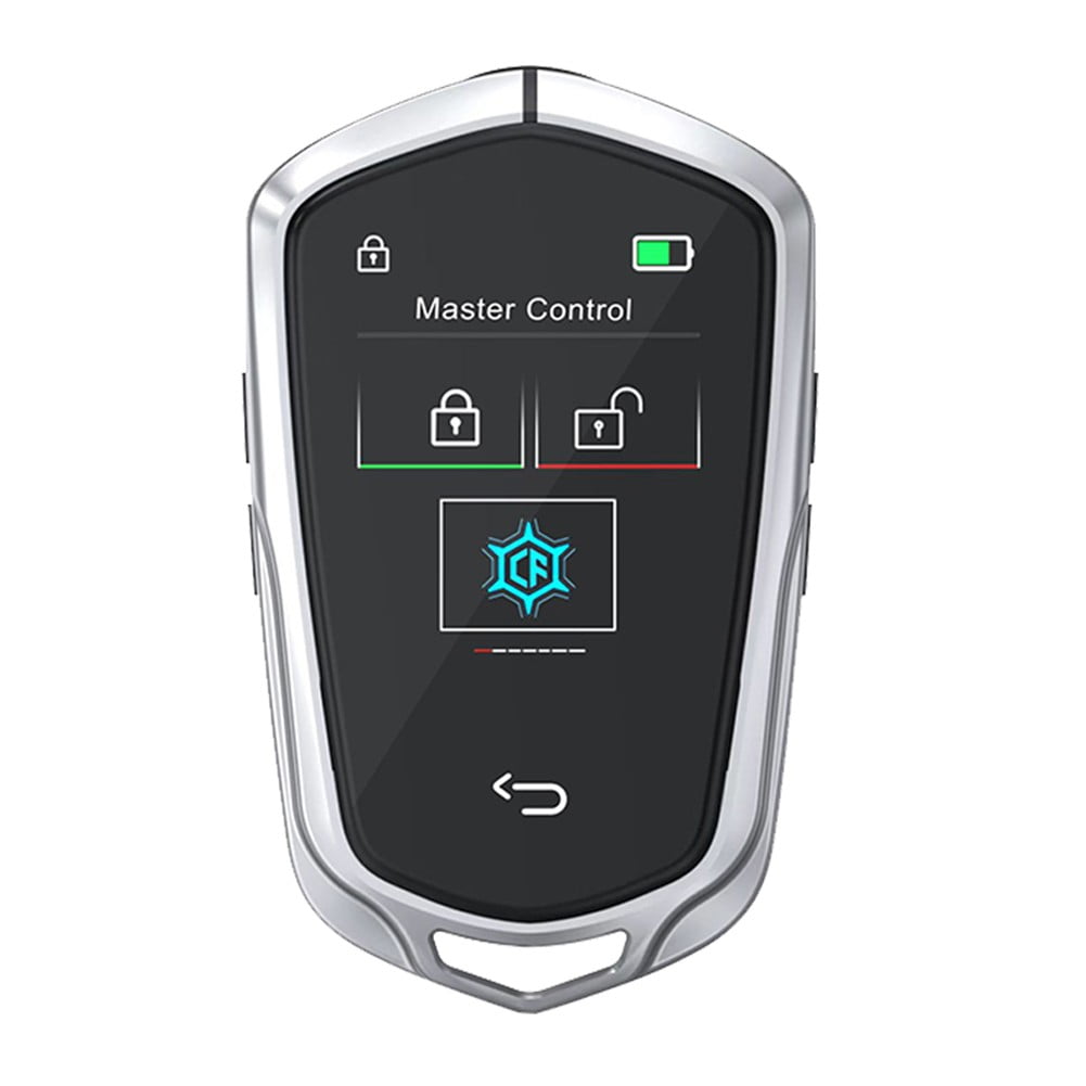 Touch Screen Smart LCD Remote Key Fob for All Car Models with Engine ...