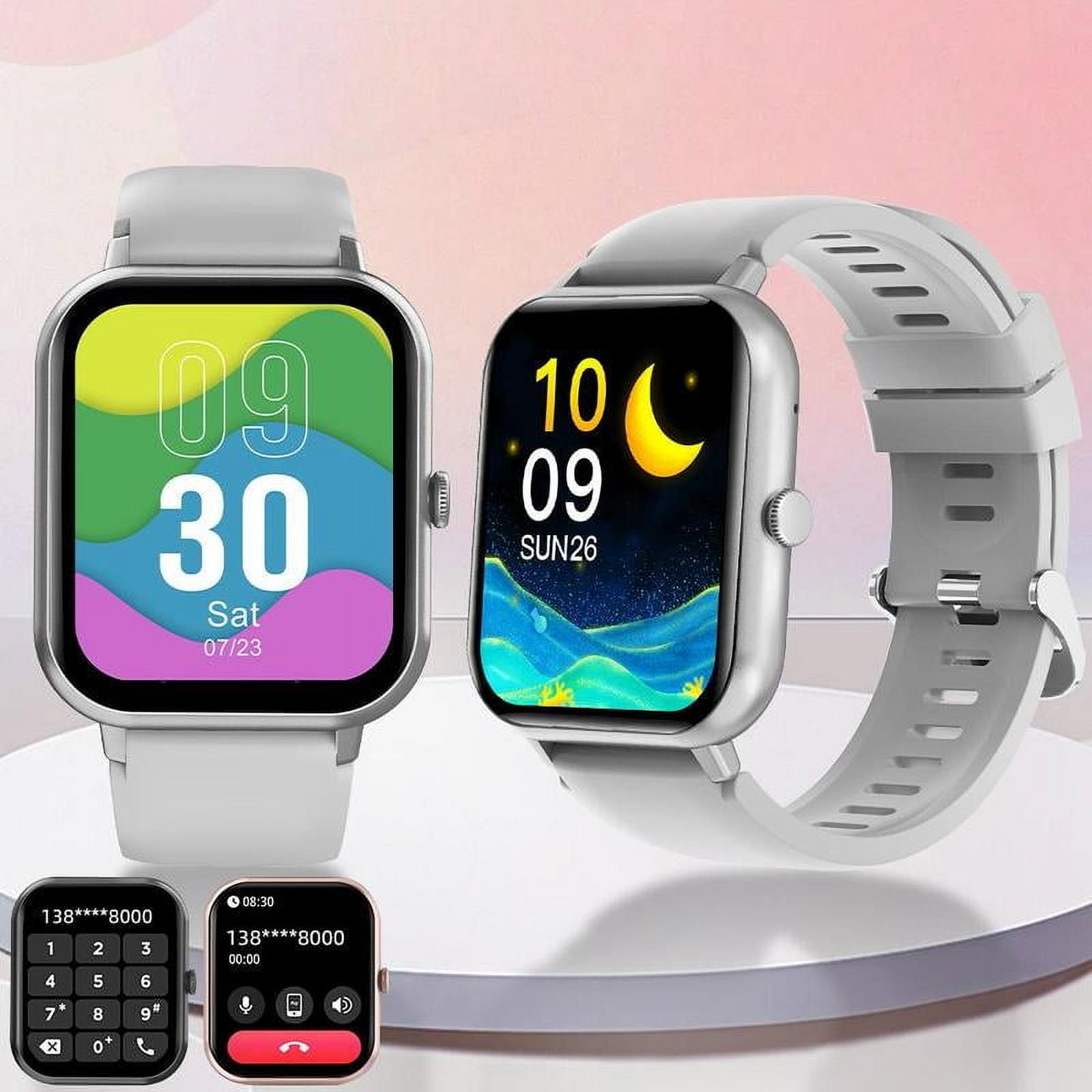 Touch Screen Smart Watch, Digital Fitness Watches with Call Function ...