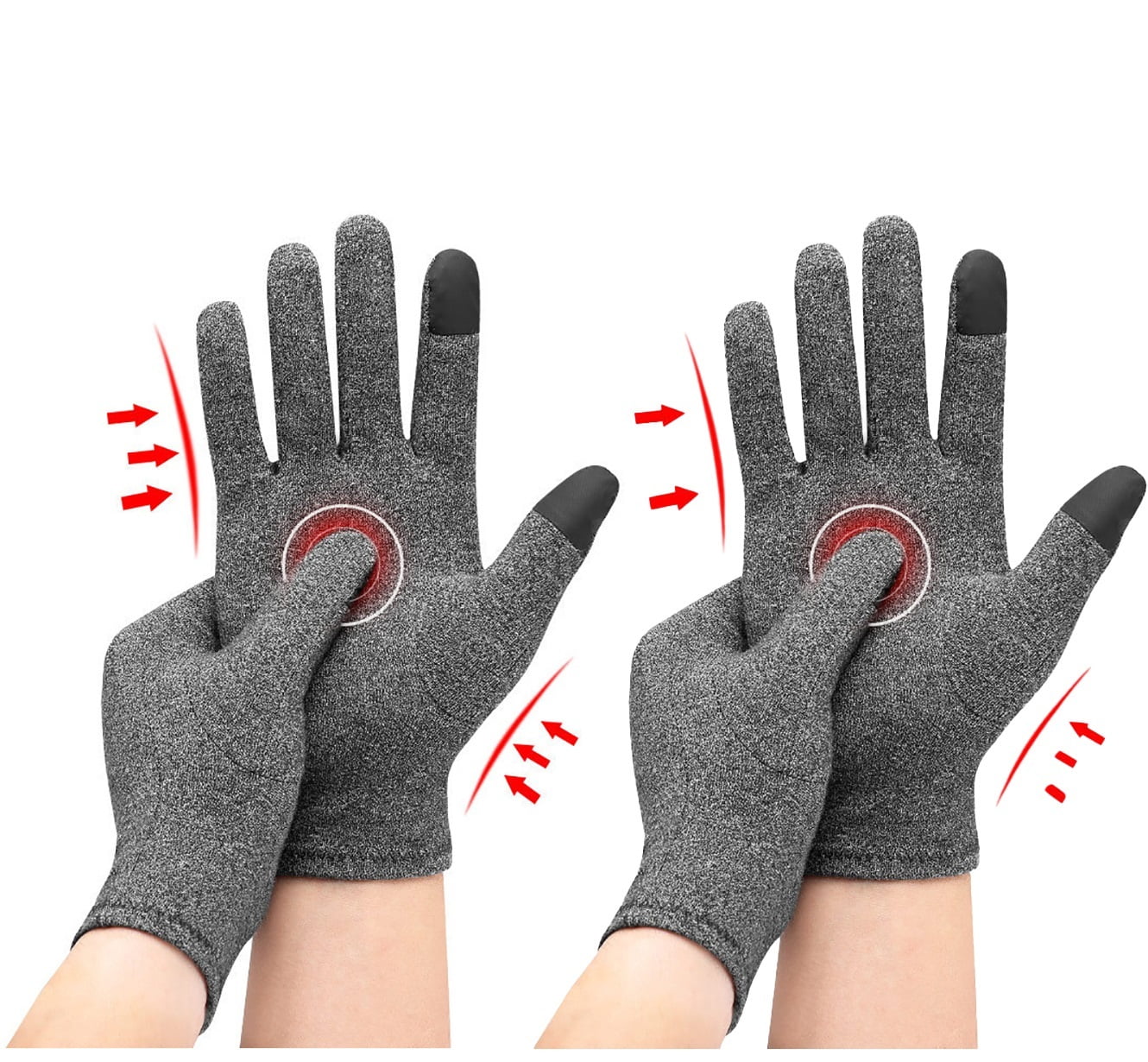 Touch Screen Gloves,Arthritis Gloves,Full Finger Compression Gloves for ...