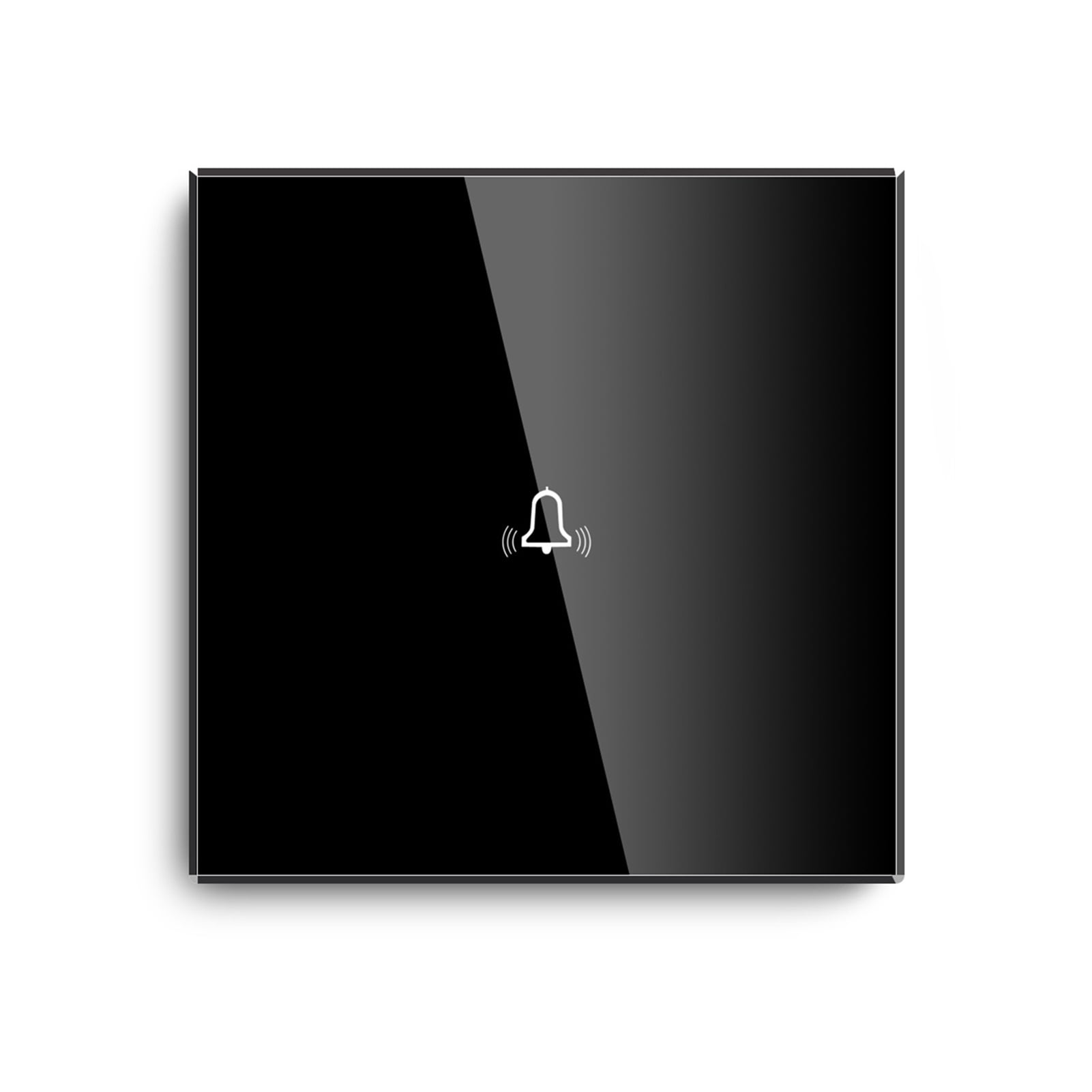 Touch Sensor Doorbell Switch Crystal Glass Switch Panel Wall Dingdong ...