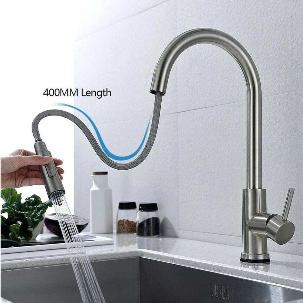 Touch Sensor Kitchen Faucets Gold Pull Out Sensor Faucet Stainless ...