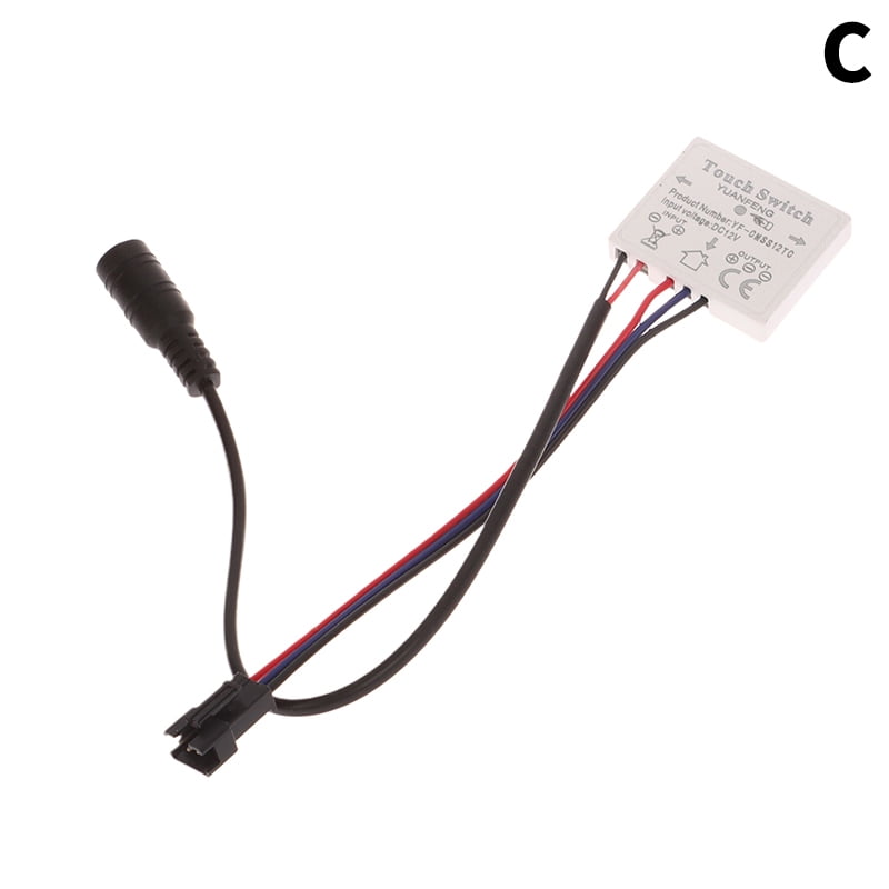 Touch Sensor Switch 12V 1/3A 24/36W LED Smart Single Key Mirror Light ...