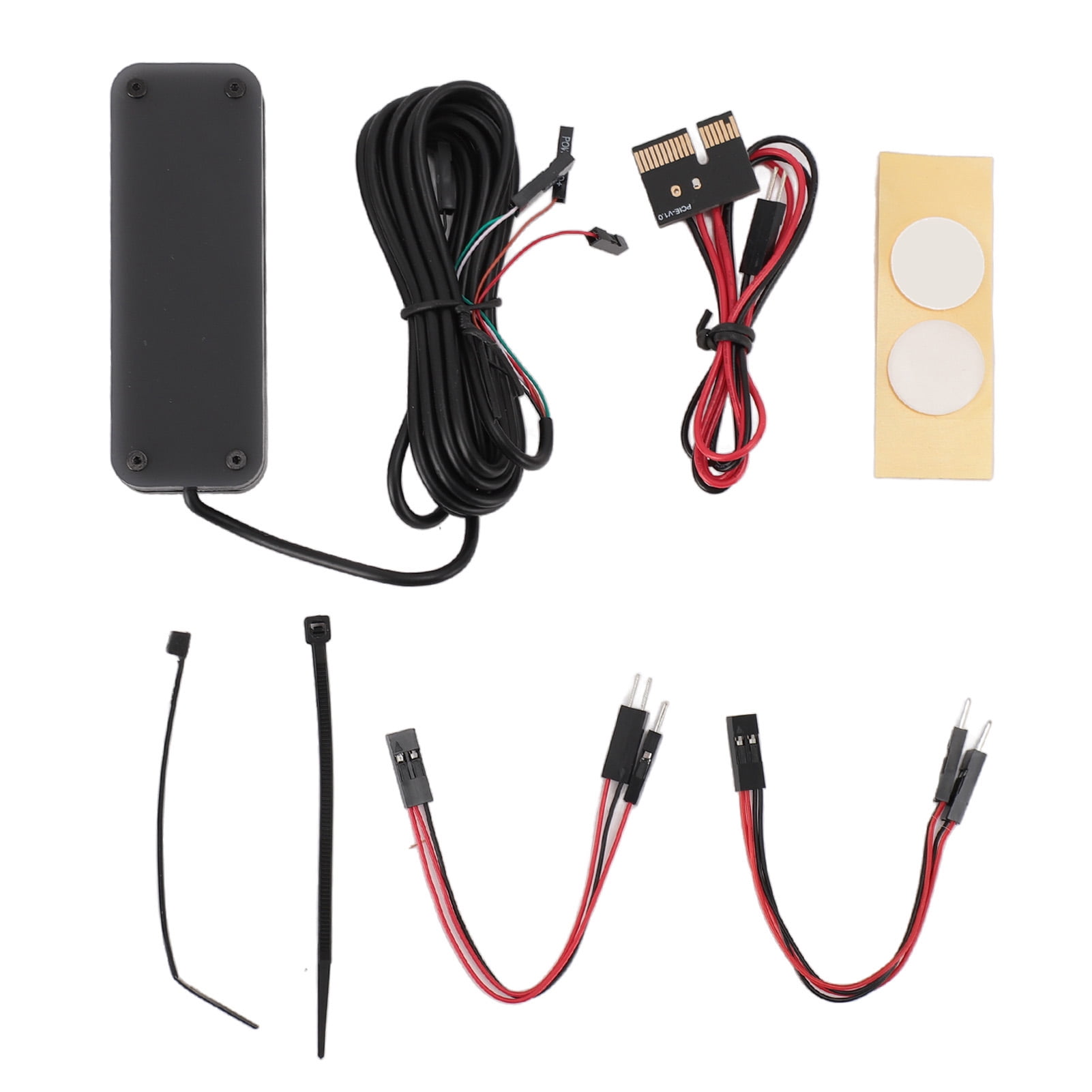 Touch Sliding Desktop Computer Power Switch RGB Lighting External PC On ...