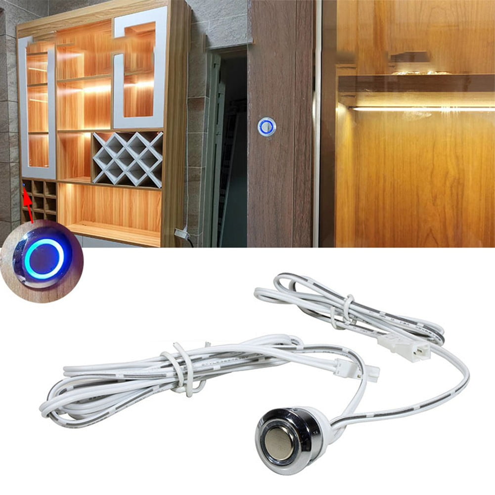 Touch Switch 4A 3.7V-24V for Stepless Dimming Lamps Touch Button Light Switch - Walmart.com