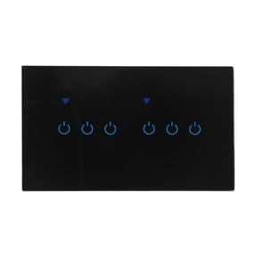 WiFi Enabled 3 Gang Touch Wall Switch - Alexa & Google Assistant ...