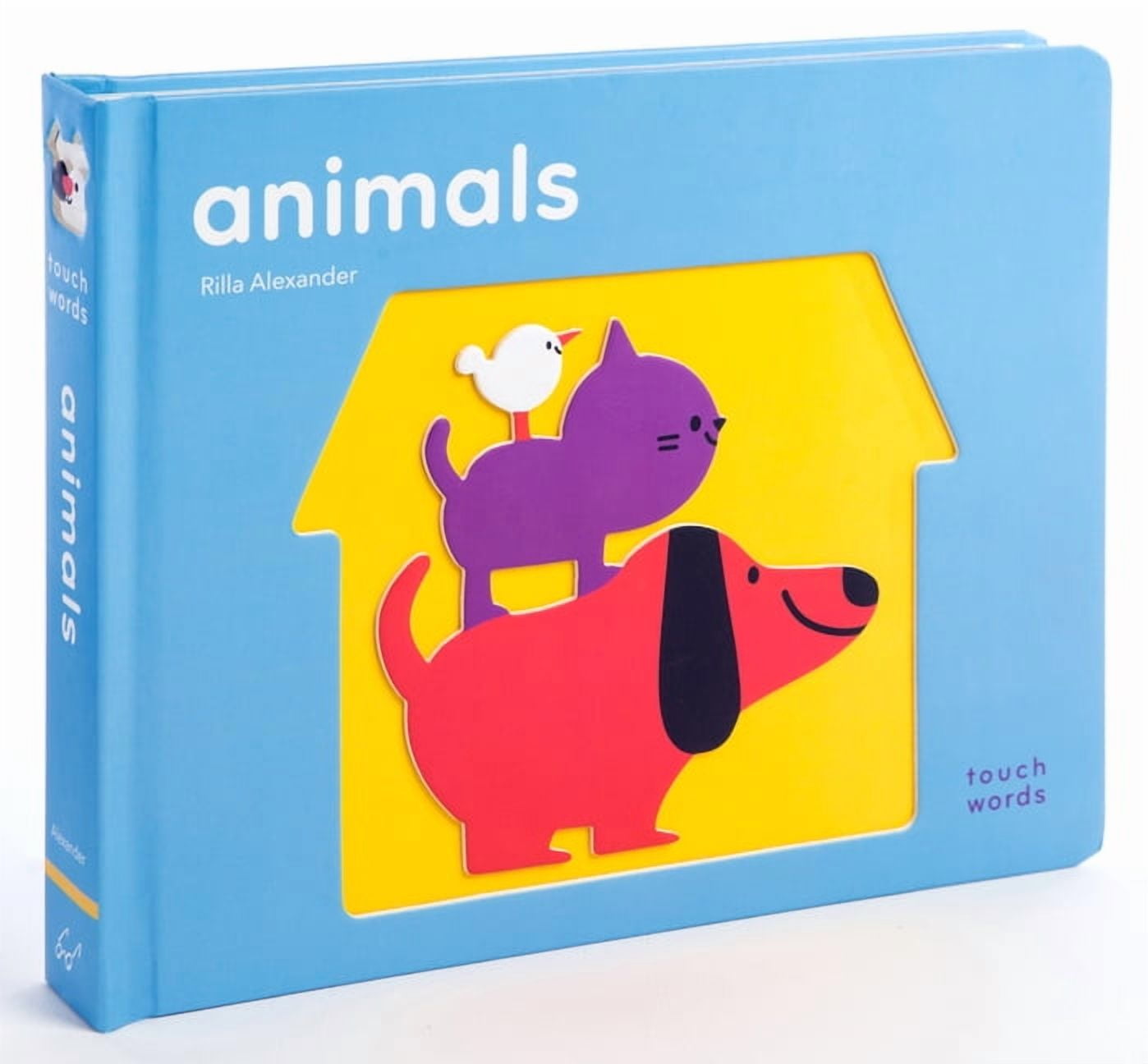 Touch Think Learn Touchwords: Animals, (Board Book) - Walmart Business ...