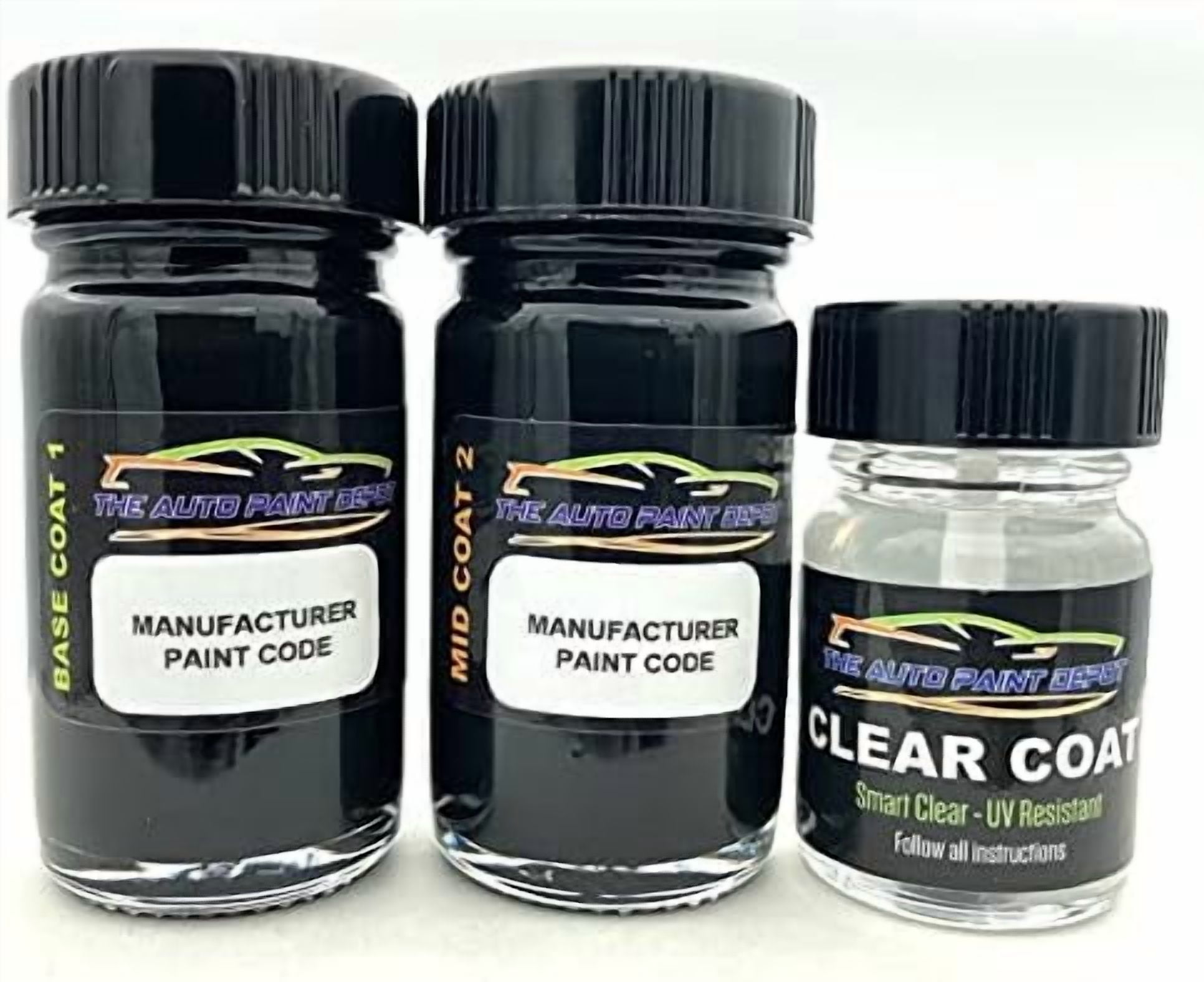 Touch Up Paint for Lamborghini All Models-Pearl Orange Tricoat LOE2 ...