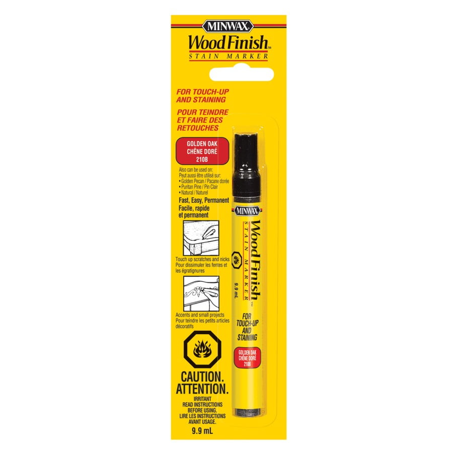 Touch-Up and Stain Wood Finish Marker - Golden Oak - Walmart.com