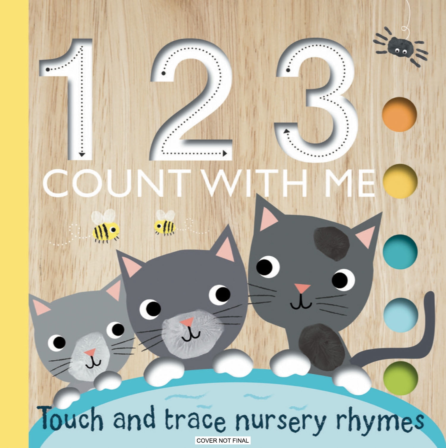 Touch and Trace: 1, 2, 3 Count with Me (Board Book) - Walmart.com
