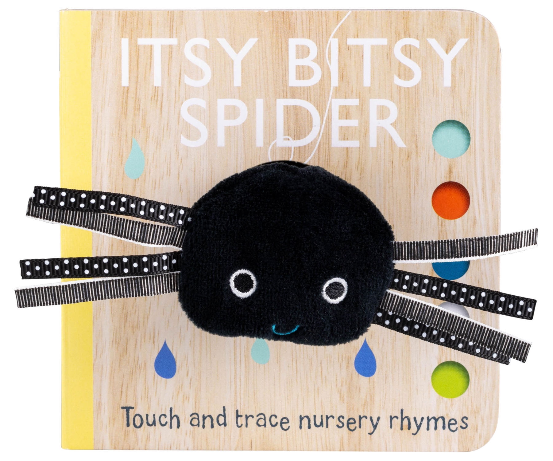 Touch and Trace Nursery Rhymes: Itsy Bitsy Spider Finger Puppet Book ...