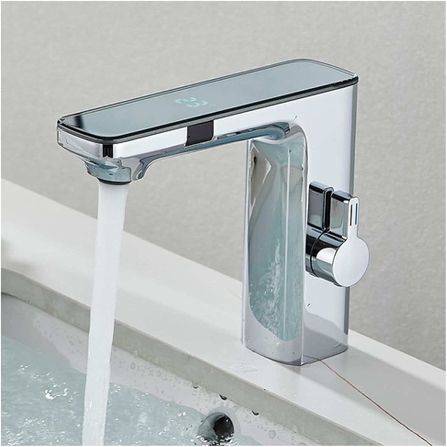 Touchless Sink Sensor Faucet, Automatic Motion Sensor Bathroom Sink ...