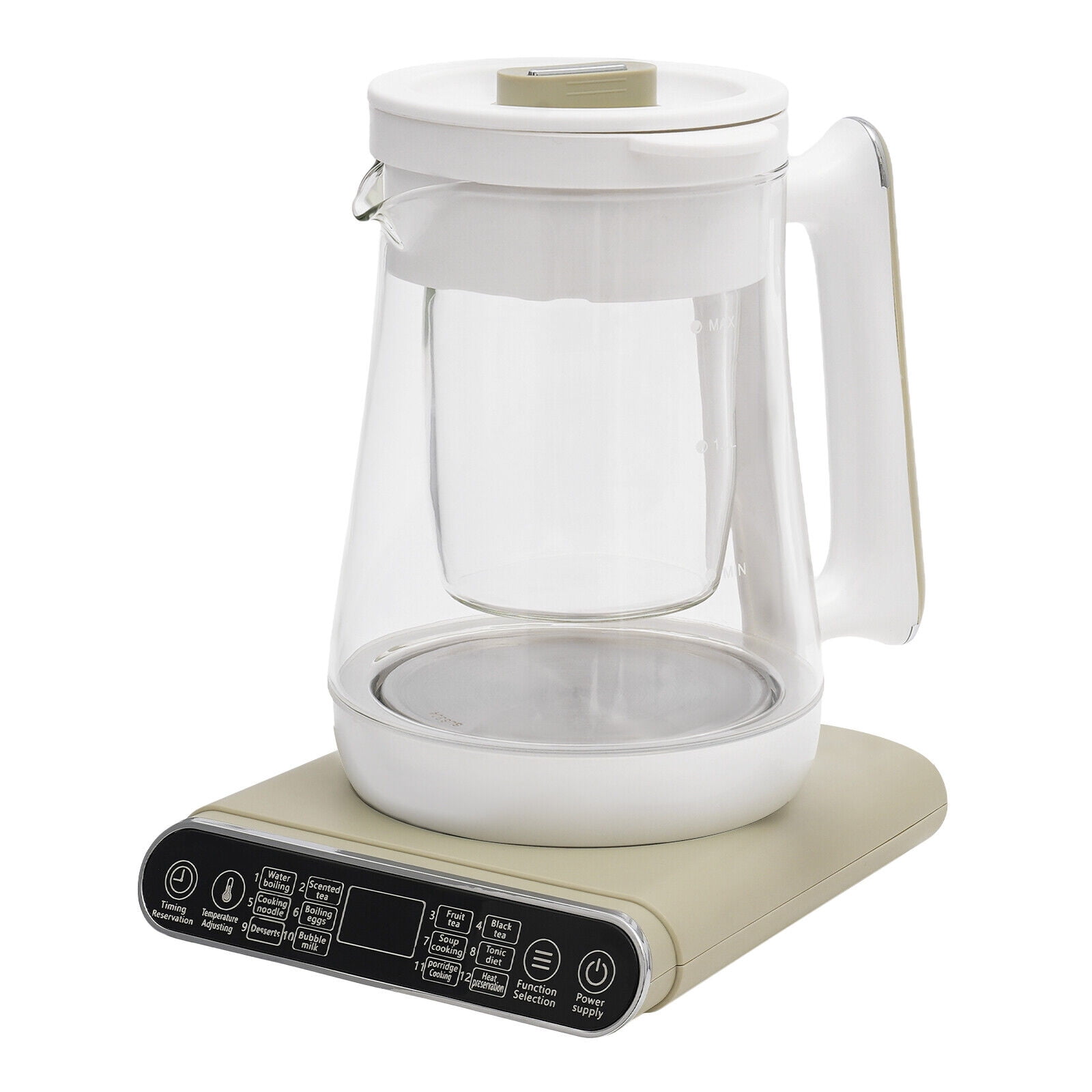 Touch-in Electric Kettle Tea Maker Clear 60.87Oz Electric Tea Kettle ...