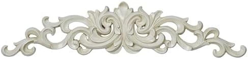 Astrella Antique White Wall Topper Sculpture - Walmart.com