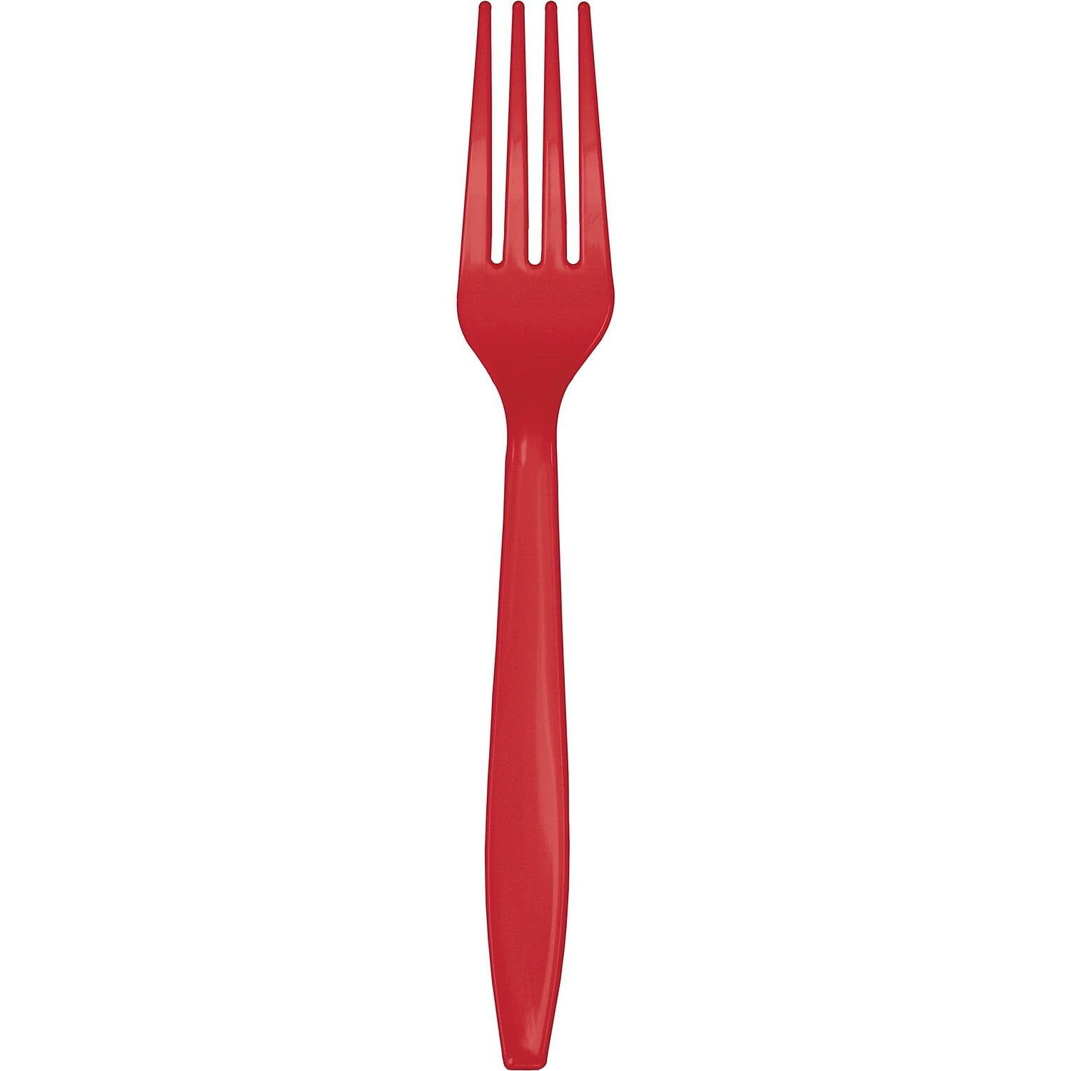 Touch of Color Classic Red Plastic Forks 72 Count (DTC010463FRK ...