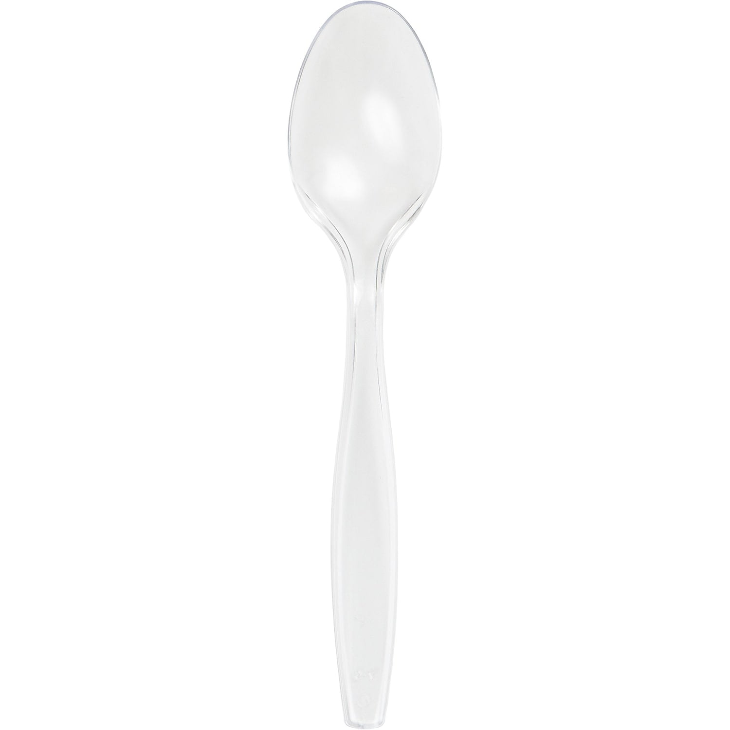 Touch of Color Clear Plastic Spoons 24 Pack 10551 - Walmart.com