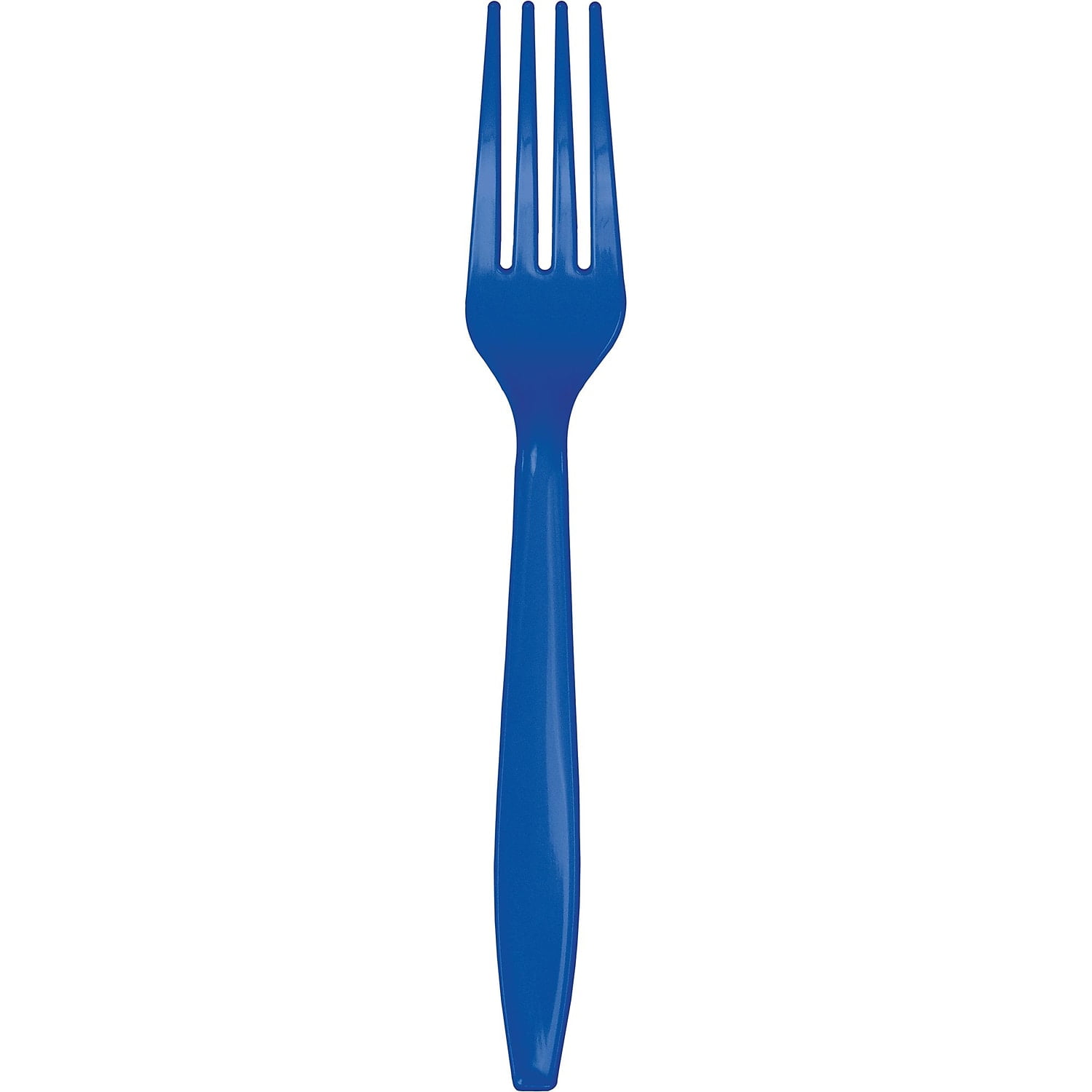 Touch of Color Cobalt Blue Plastic Forks 24 Pack 010047LX - Walmart.com