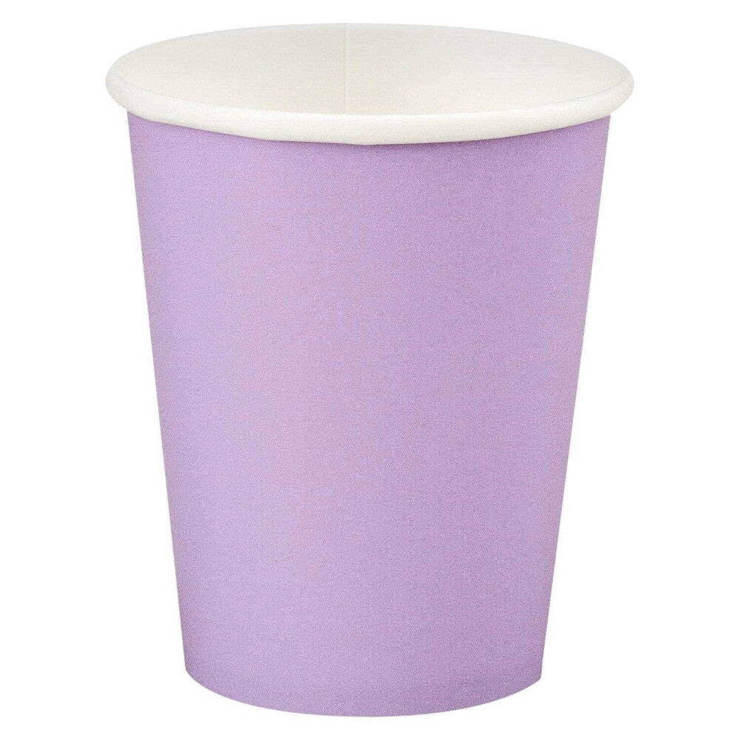 Touch of Color Hot & Cold Cups, 9 Oz, Luscious Lavender, 24 Ct ...
