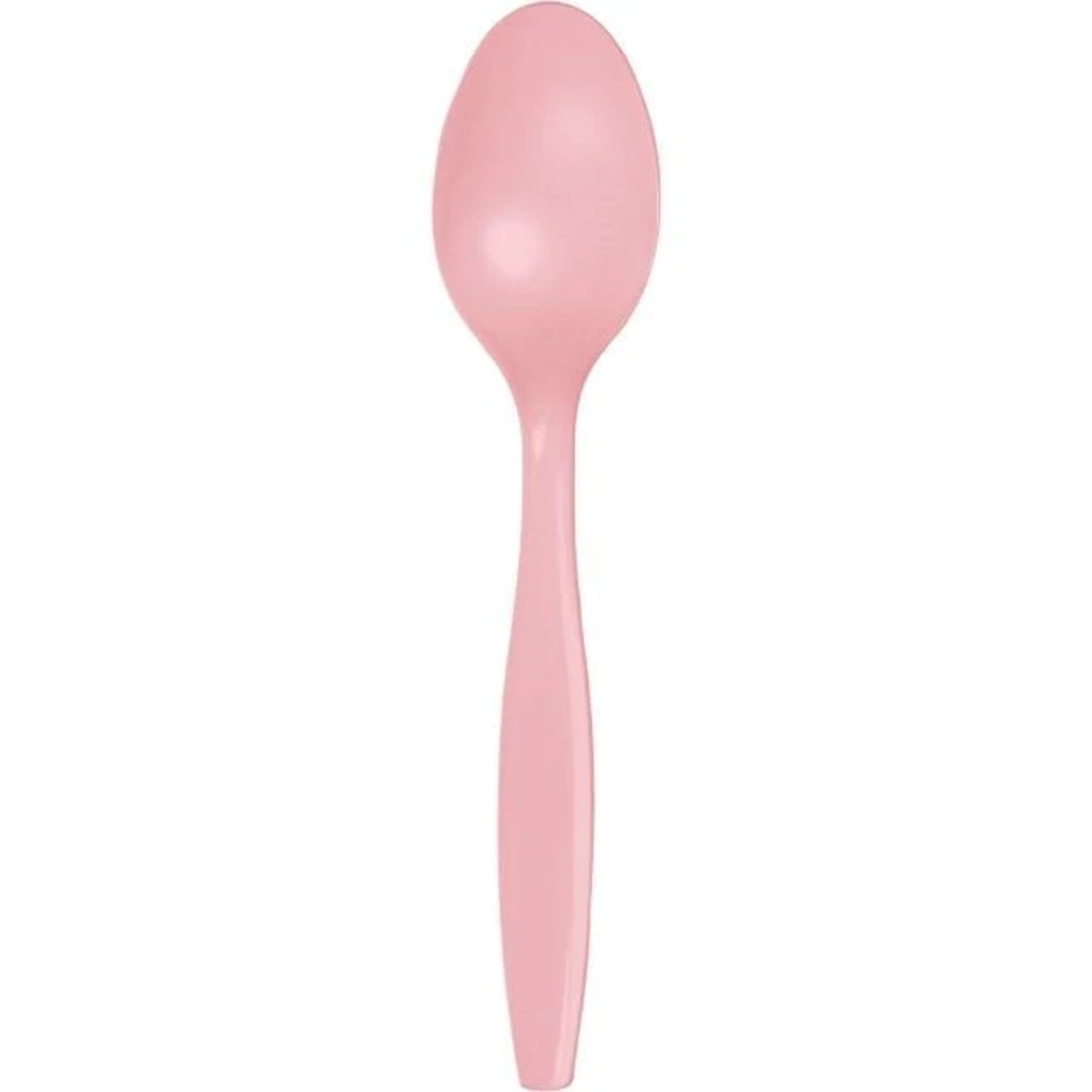Touch of Color Premium Plastic Spoons, Classic Pink, 24 Ct - Walmart.com