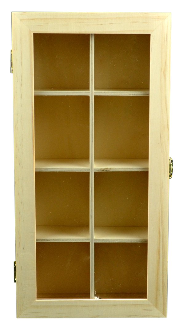 Touch of Nature 50322 (Toudl) Pine Shadow Box W/Plexiglass Door 13.5 ...