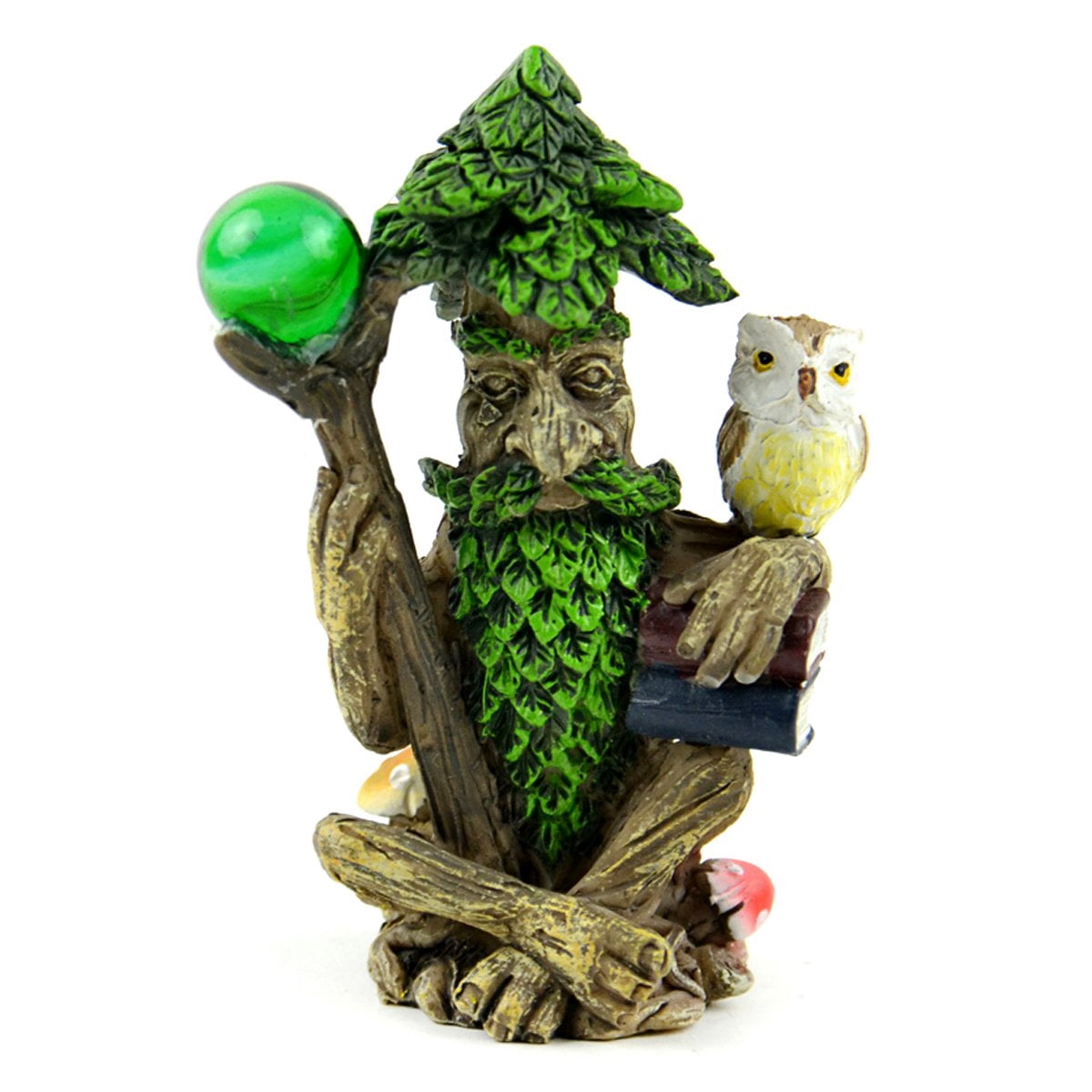 Touch of Nature 55611 Outdoor Lighting Fairy Garden Tree Wizard Statue ...