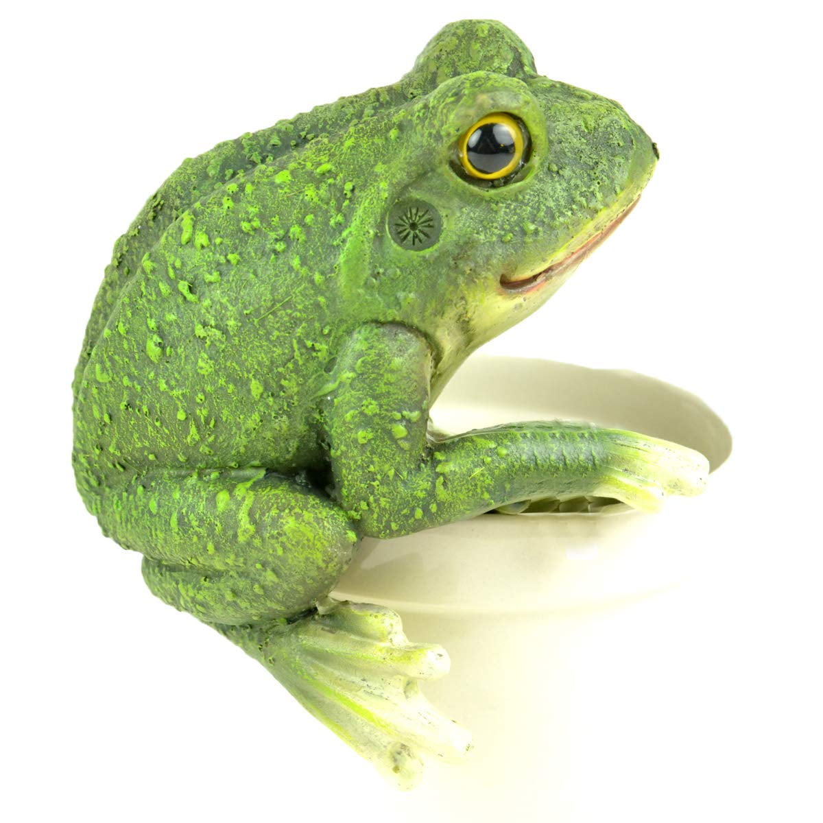 Midwest Design Imports Frog Garden Pot Hanger, 5", Green - Walmart.com