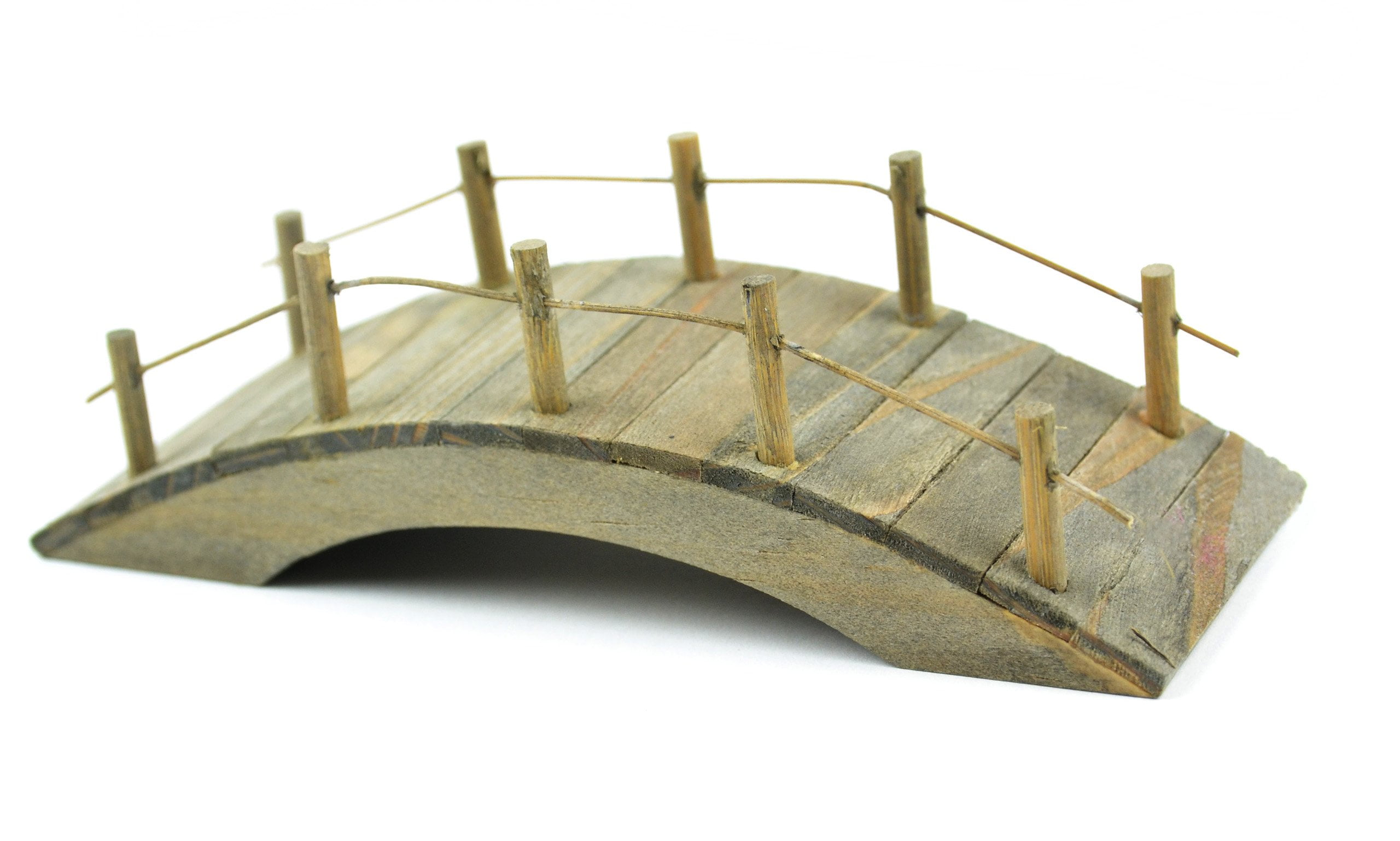 Touch of Nature Mini Fairy Garden Wooden Bridge, 1.8 by 3.9-Inch, Wood ...