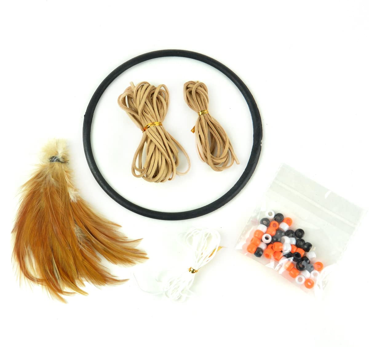 Touch of Nature Natural Hackle Dream Catcher DIY Kit, 1 kit - Walmart.com