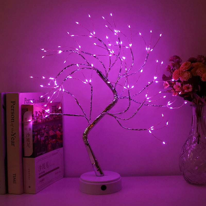 Touch screen led tree light decoration lamp 108 lamp Pearl bedroom ...